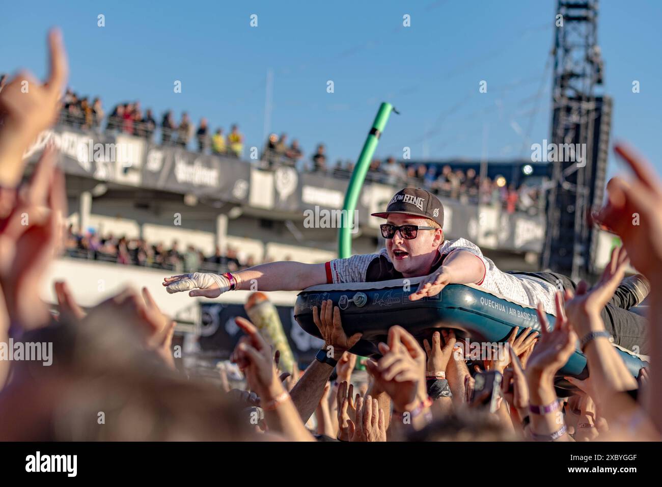 KRAFTKLUB - ROCK AM RING 2024 am Nürburgring / 3. Tag, Sonntag - 09.06. ...