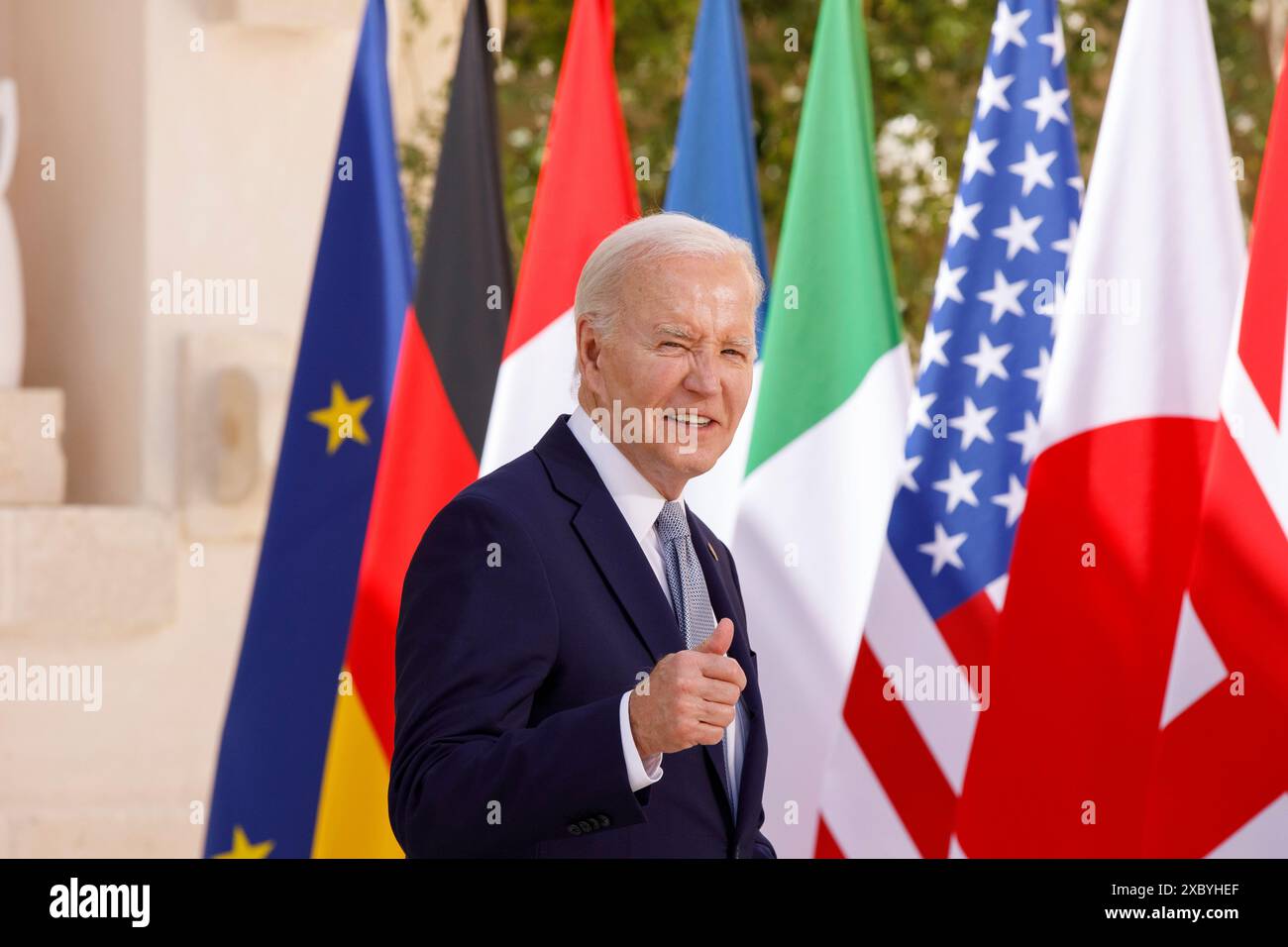Savelletri di Fasano, Italy. 13th June, 2024. U.S President Joe Biden ...