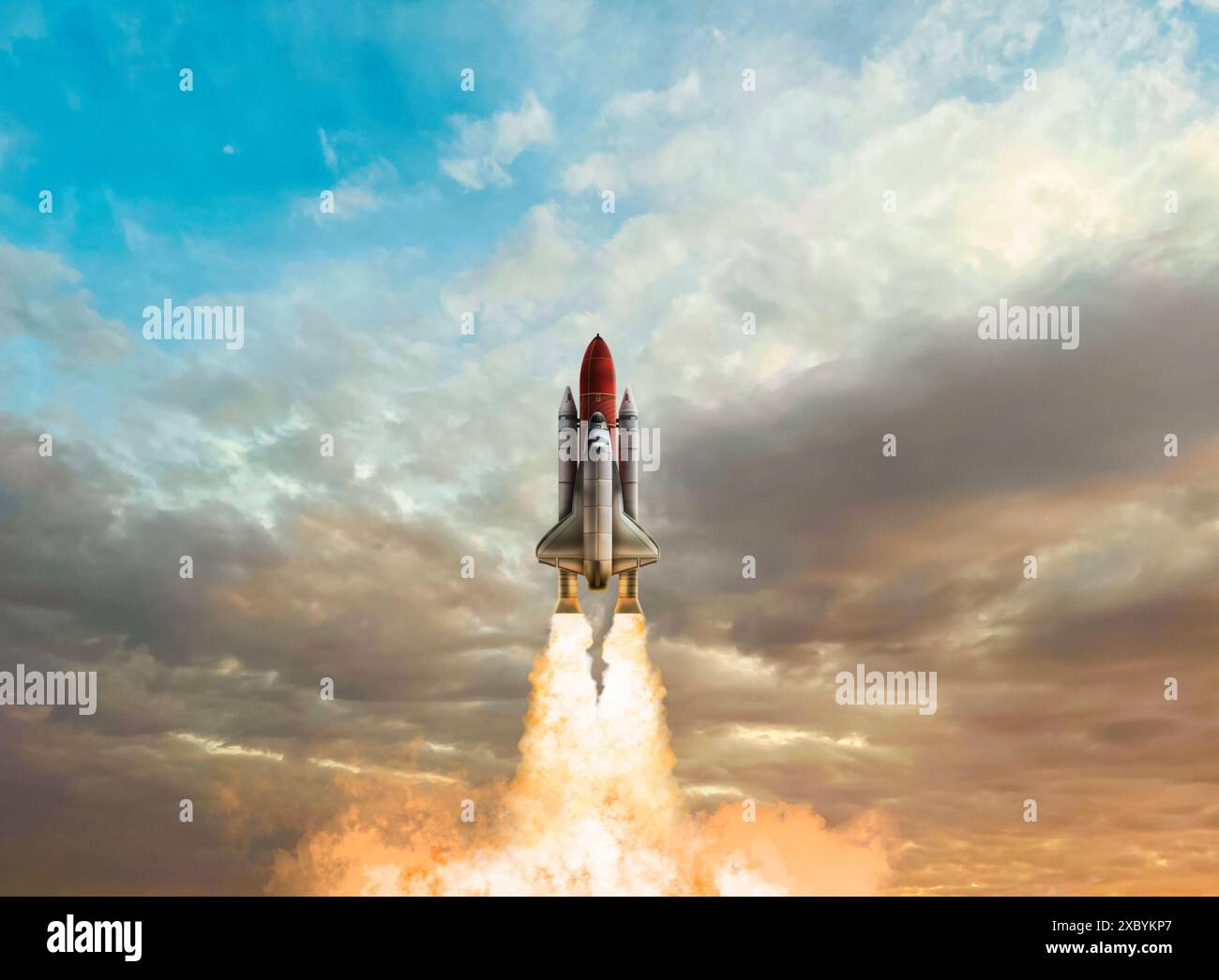 Sunrise rocket launch hi-res stock photography and images - Alamy