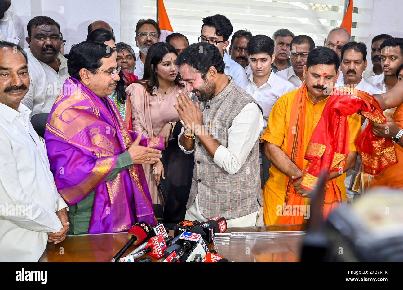 NEW DELHI, INDIA - JUNE 13: G Krishna Reddy assume charge as Coal and ...