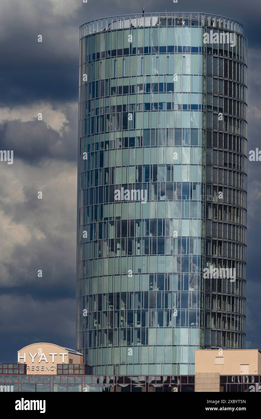 LVR Tower, Cologne Triangle, headquarters of the European Aviation ...
