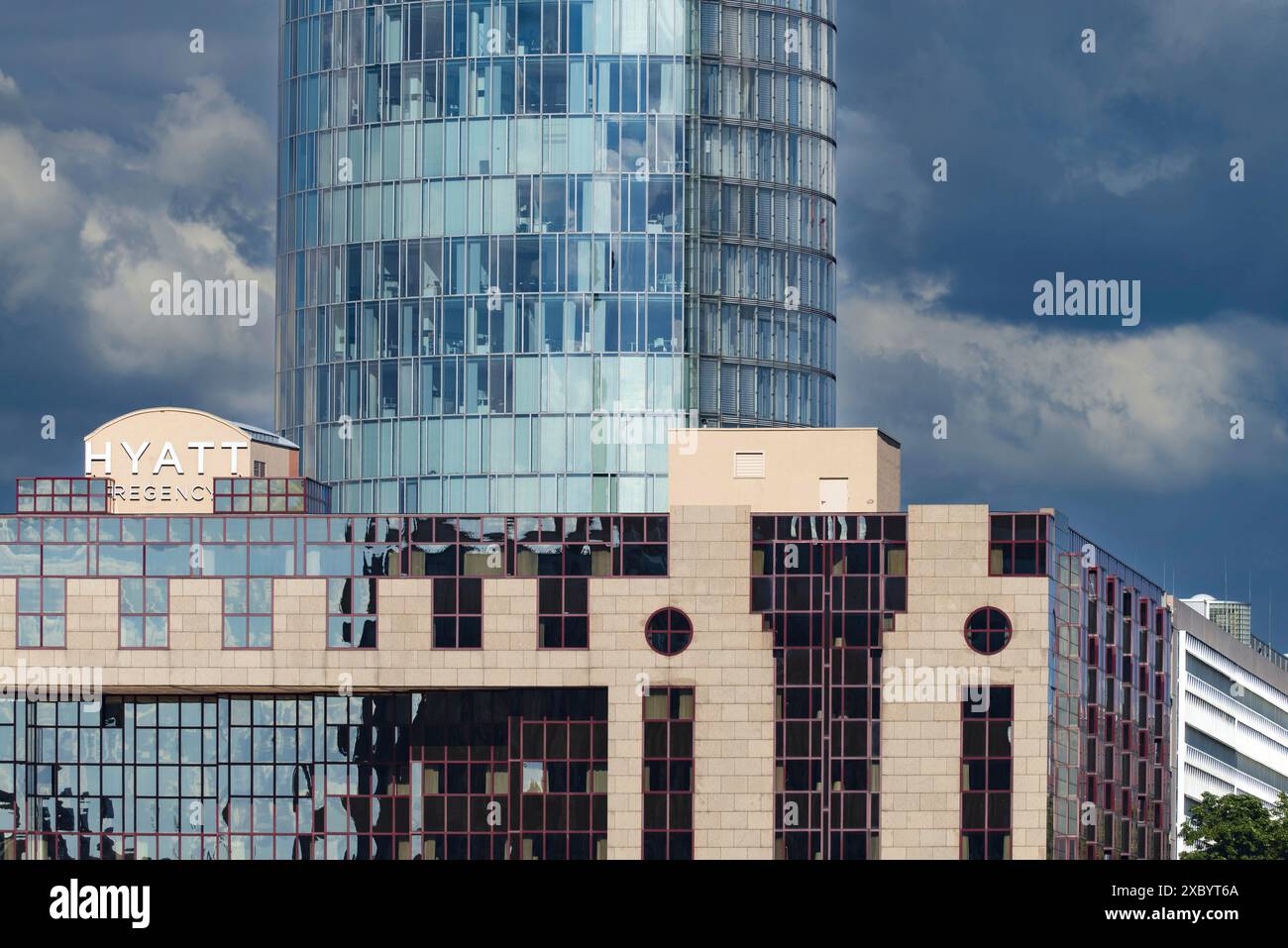 LVR Tower, Cologne Triangle, headquarters of the European Aviation ...