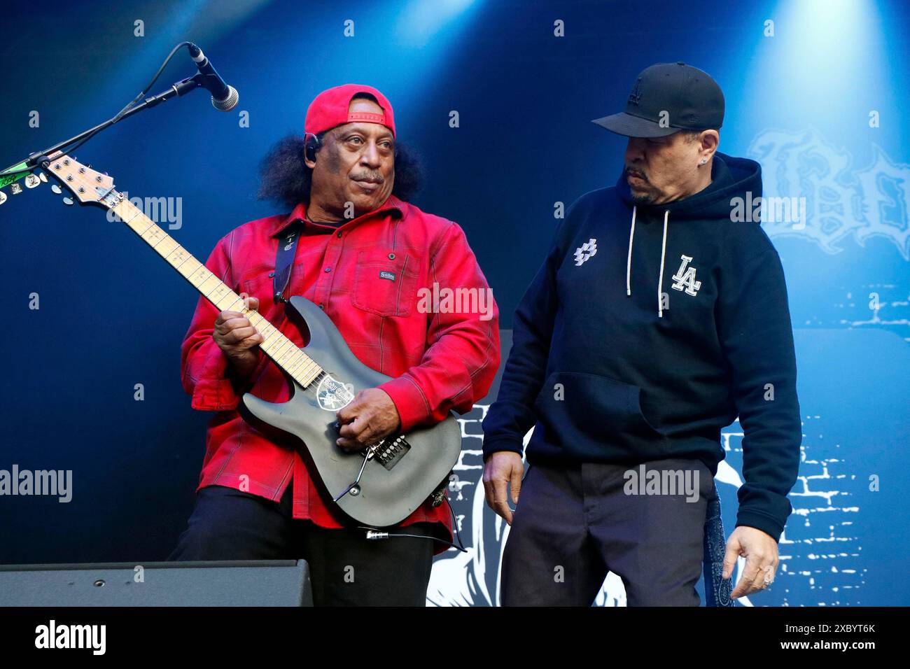 Ernie C, guitarist, and Ice-T (real name Tracy Lauren Marrow), rapper ...