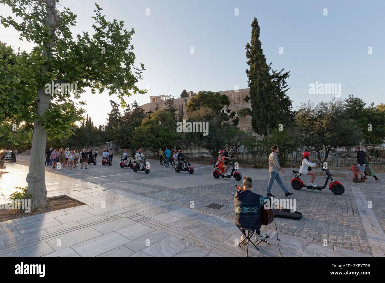 Dionysiou areopagitou street and greece hi-res stock photography and ...