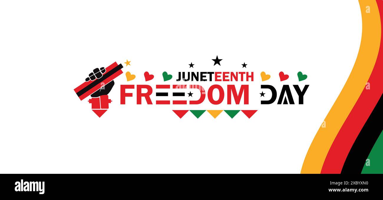 Celebrating Juneteenth A Stunning Visual Tribute to Freedom Stock ...