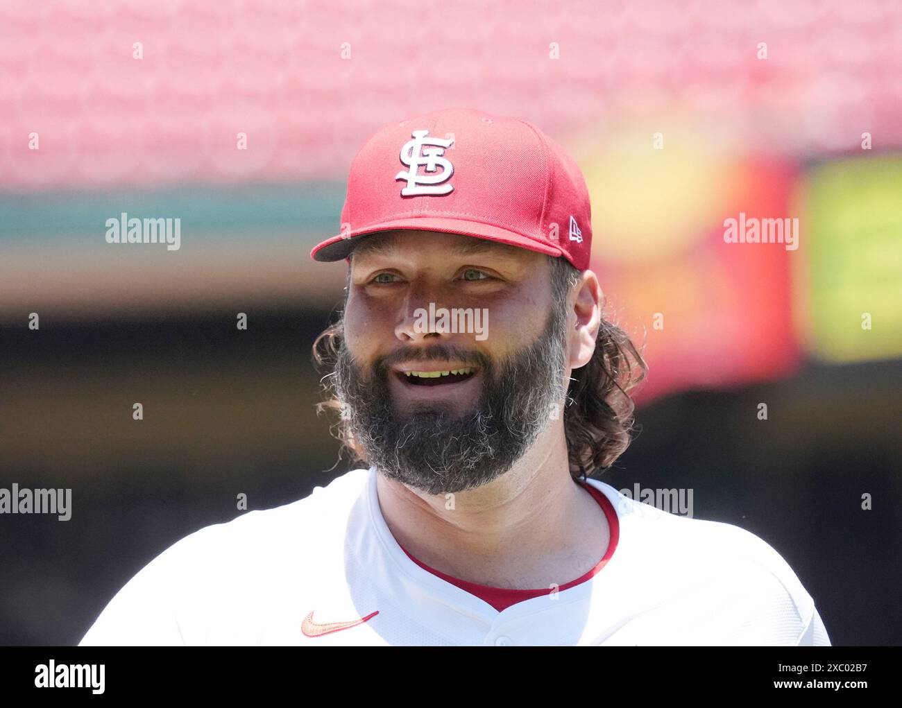 St. Louis, United States. 13th June, 2024. St. Louis Cardinals starting ...