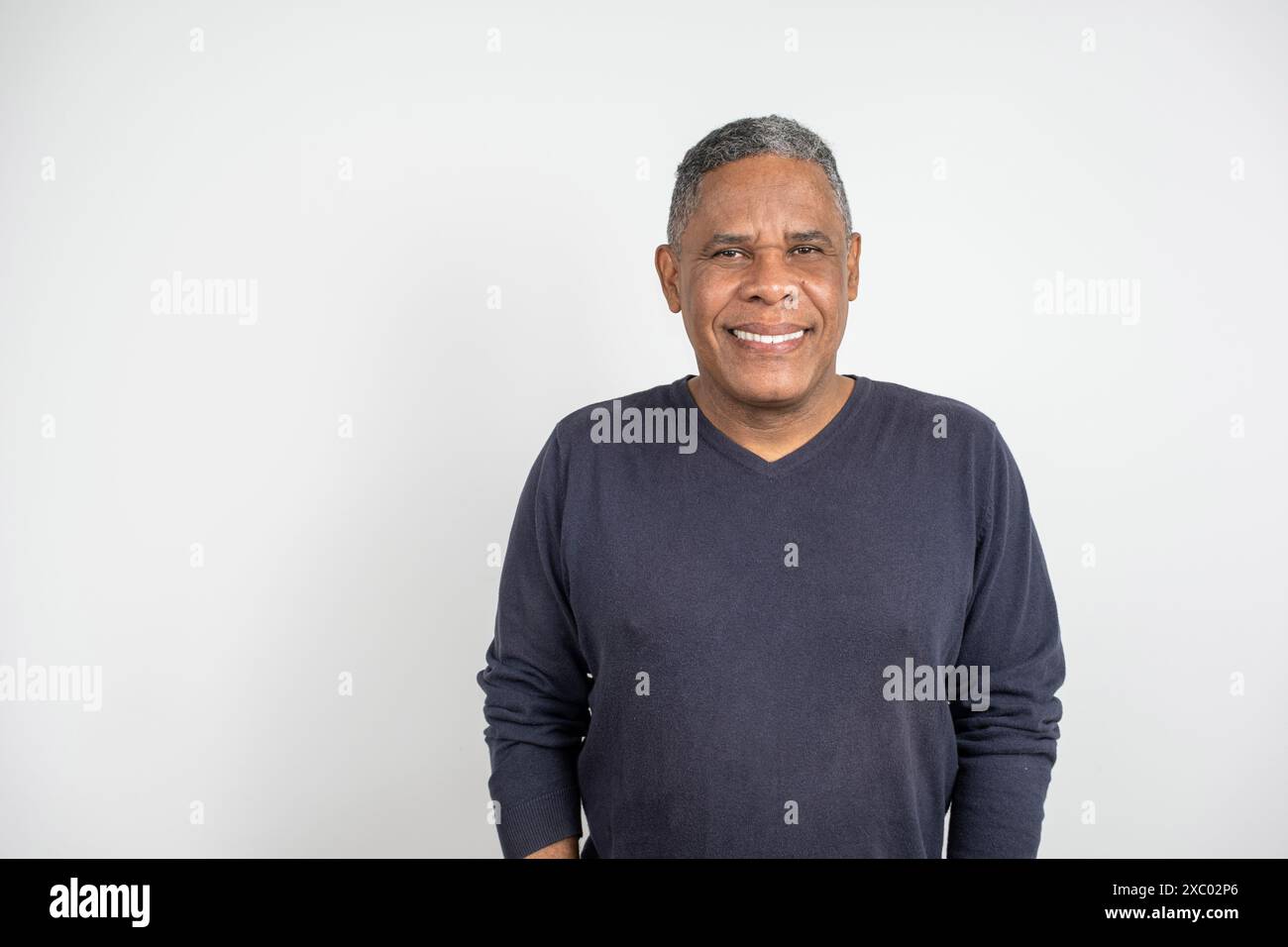 51 year old Brazilian man, black and smiling, facing the camera 12 ...