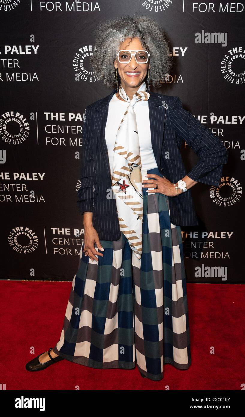 New York, United States. 13th June, 2024. Chef Carla Hall attends Paley ...