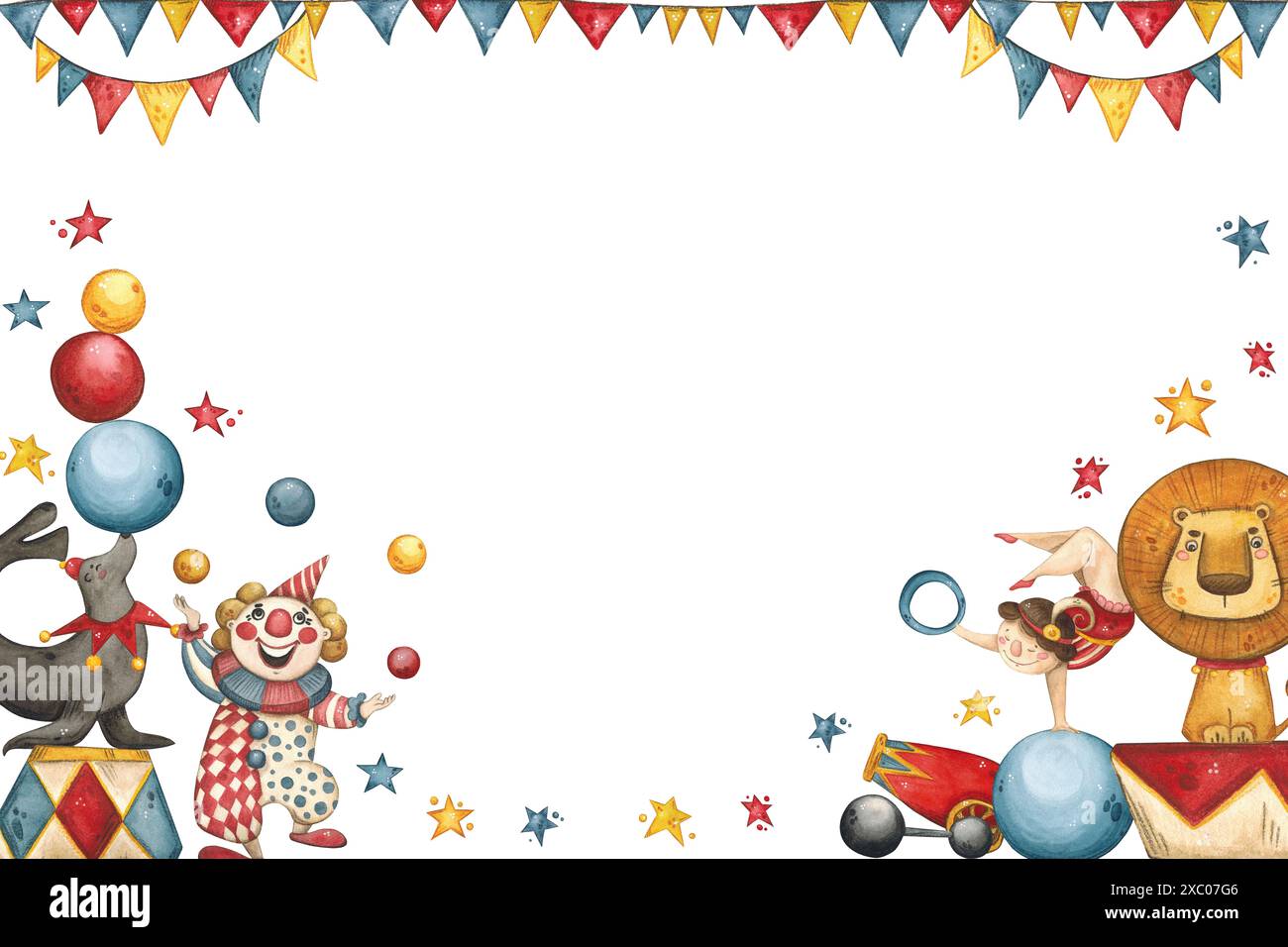 circus border clipart