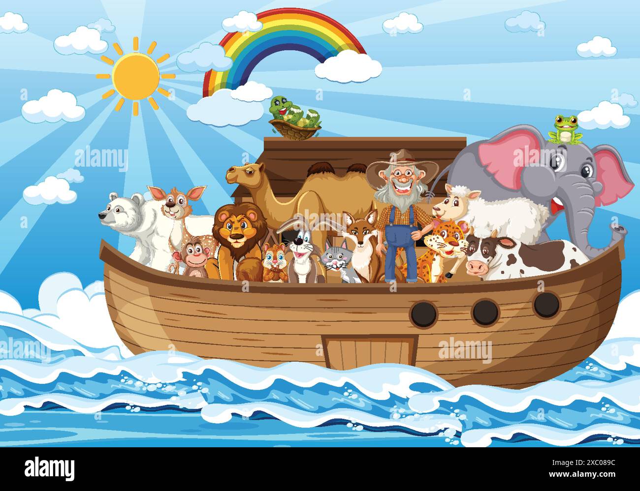 Camel boat Stock Vector Images - Alamy