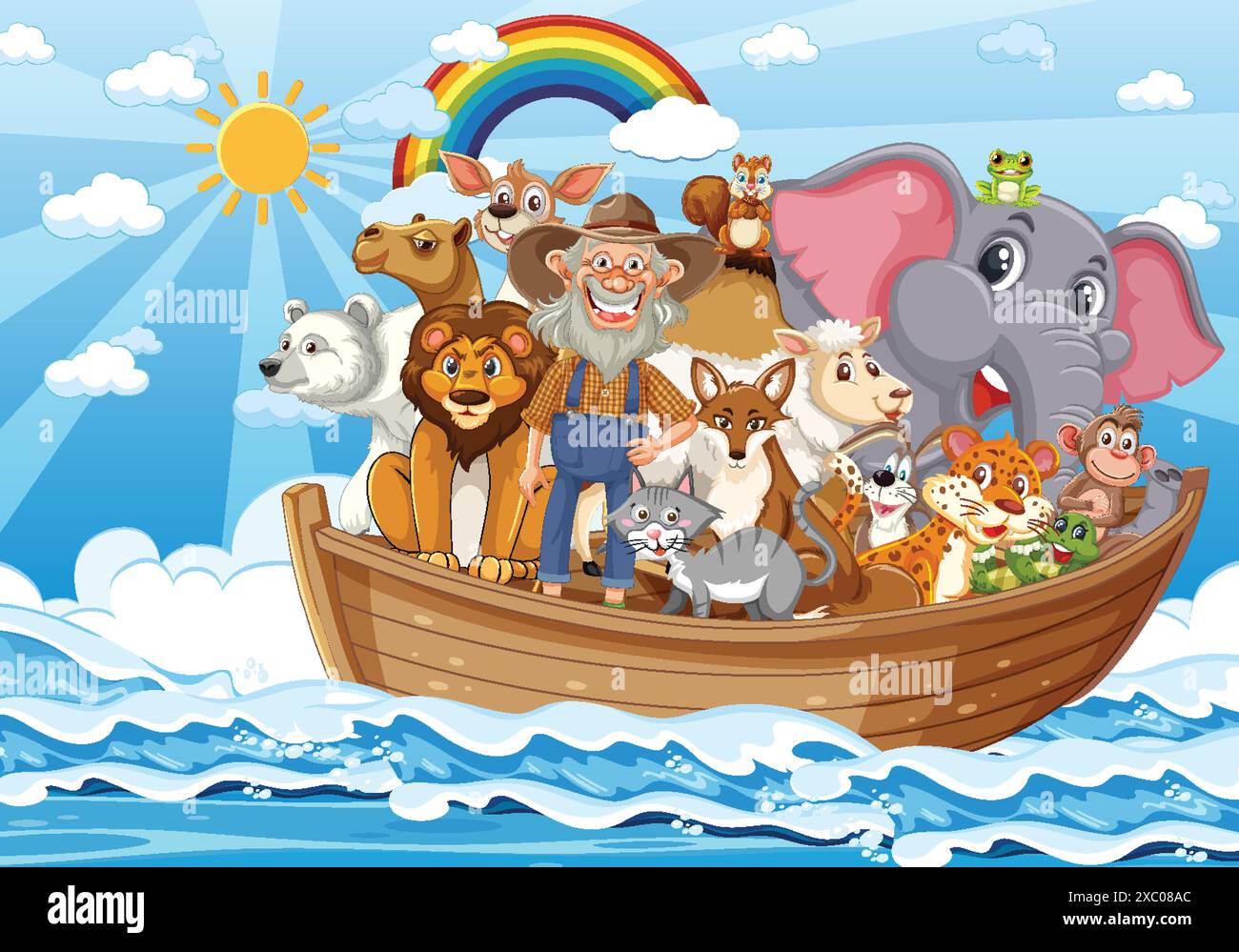 Camel boat Stock Vector Images - Alamy