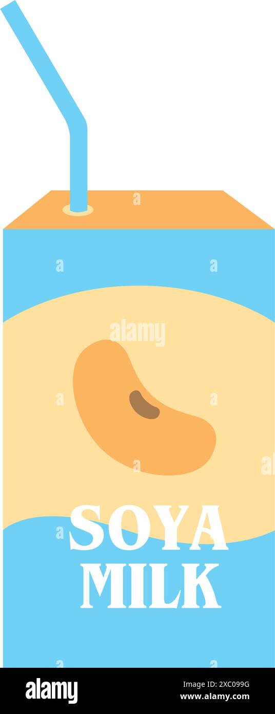 Soy milk vector. white background. wallpaper. free space for text ...