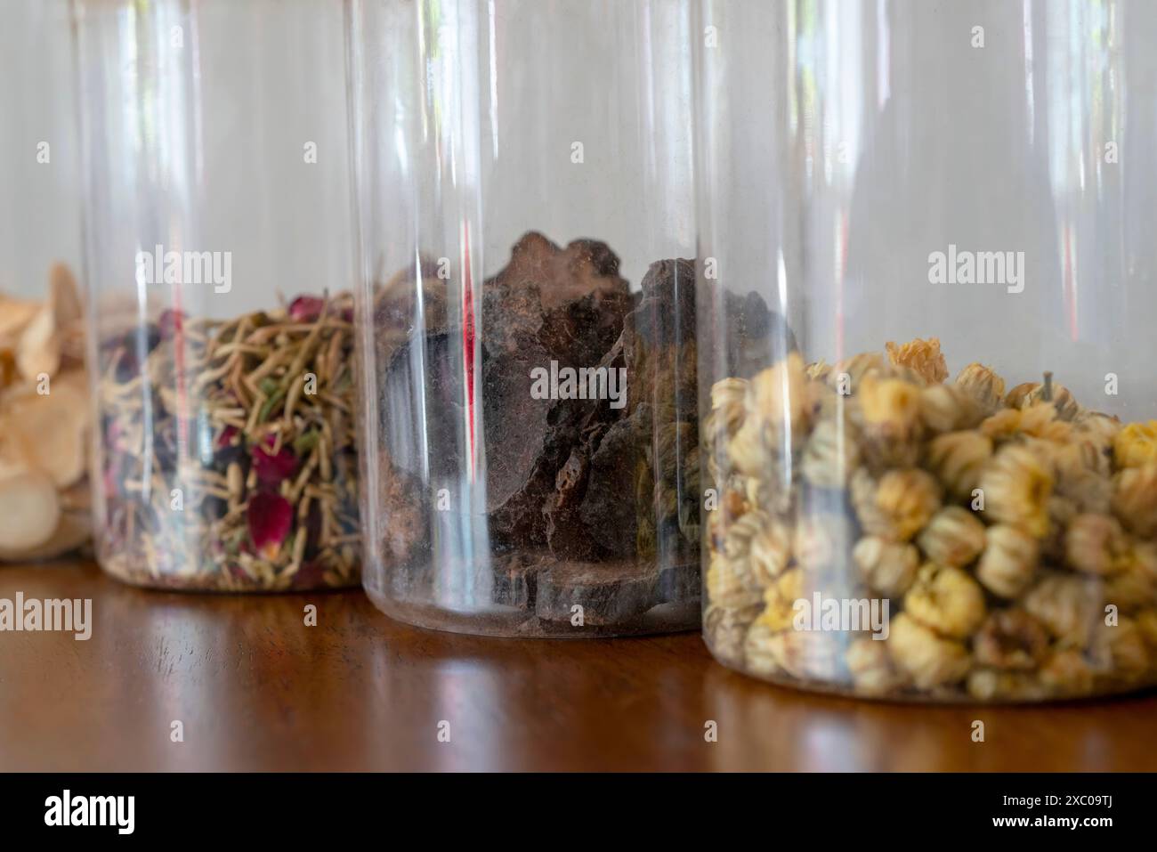 All kinds of Chinese herbal tea drink raw materials Stock Photo - Alamy