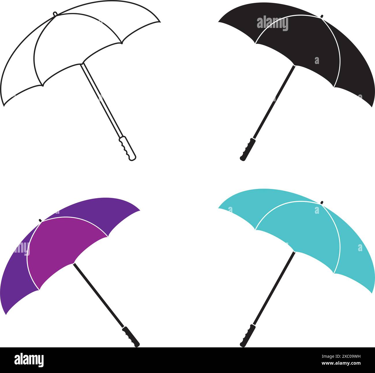 umbrella image design vector illustration Stock Vector Image & Art - Alamy