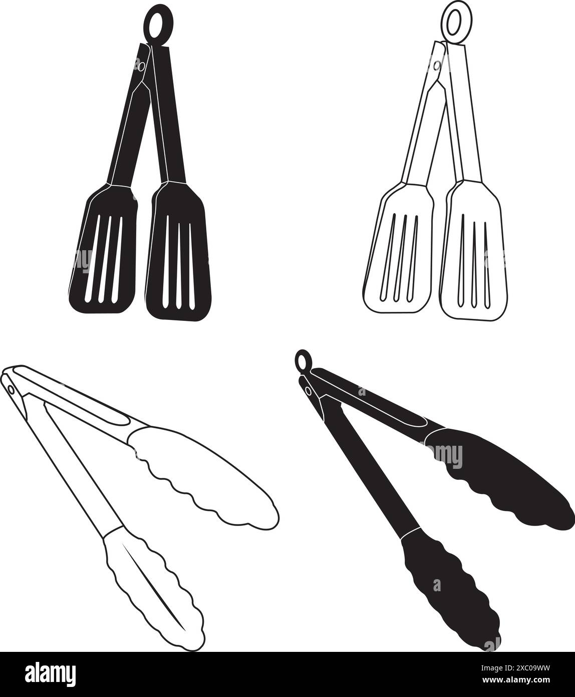 Fire tong Stock Vector Images - Alamy