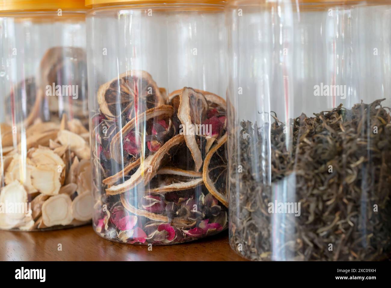 All kinds of Chinese herbal tea drink raw materials Stock Photo - Alamy