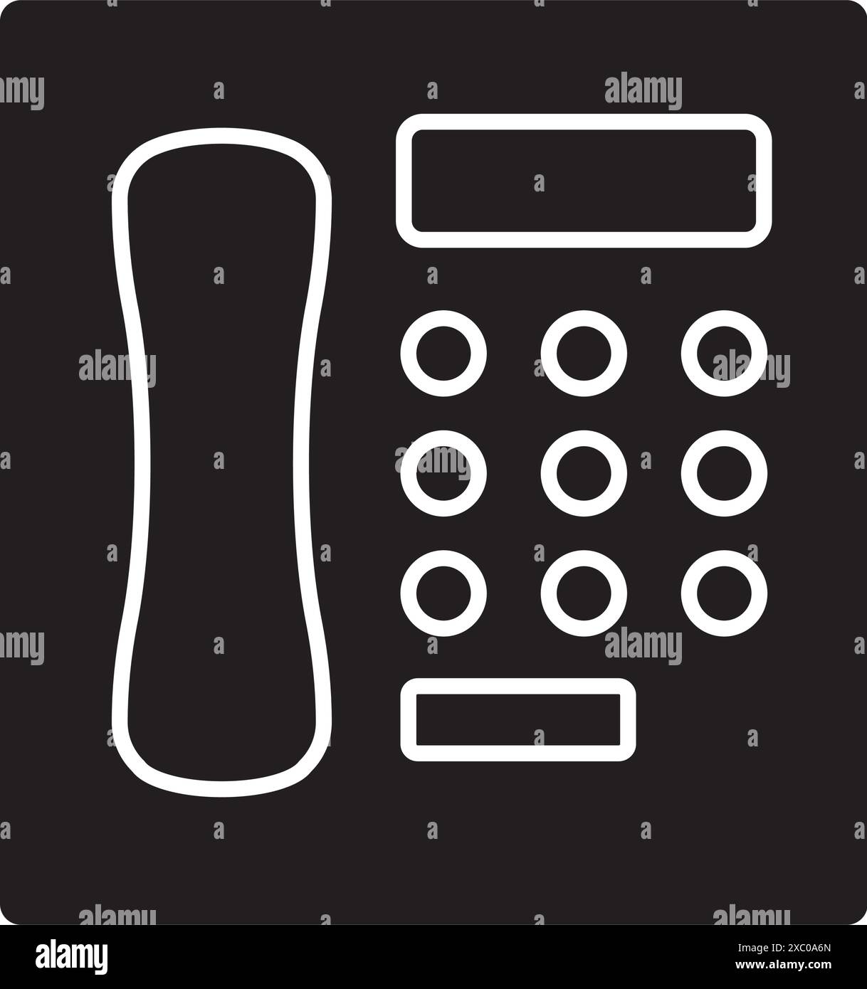 Illustration receiver icon mail Stock Vector Images - Alamy