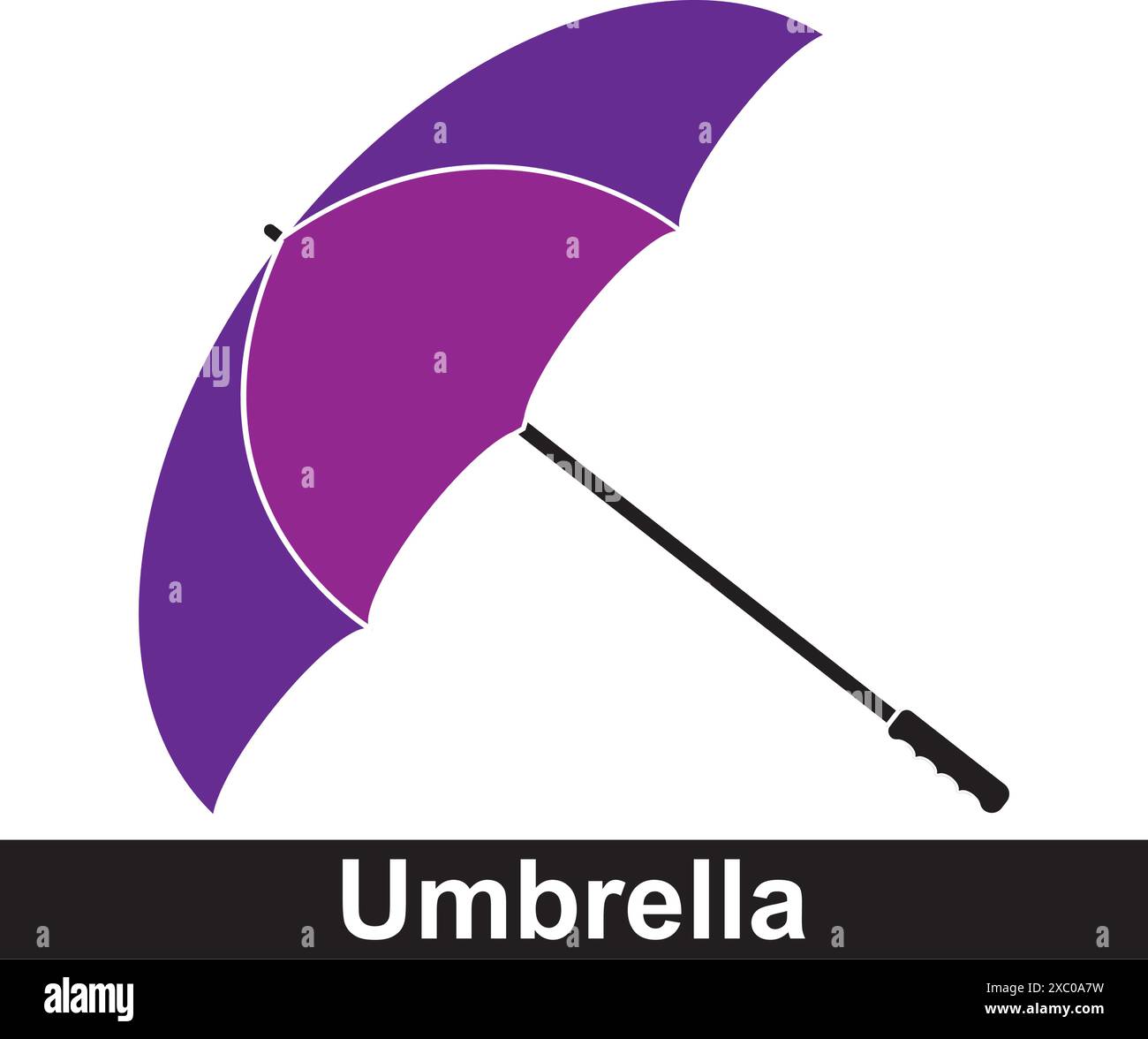 umbrella image design vector illustration Stock Vector Image & Art - Alamy