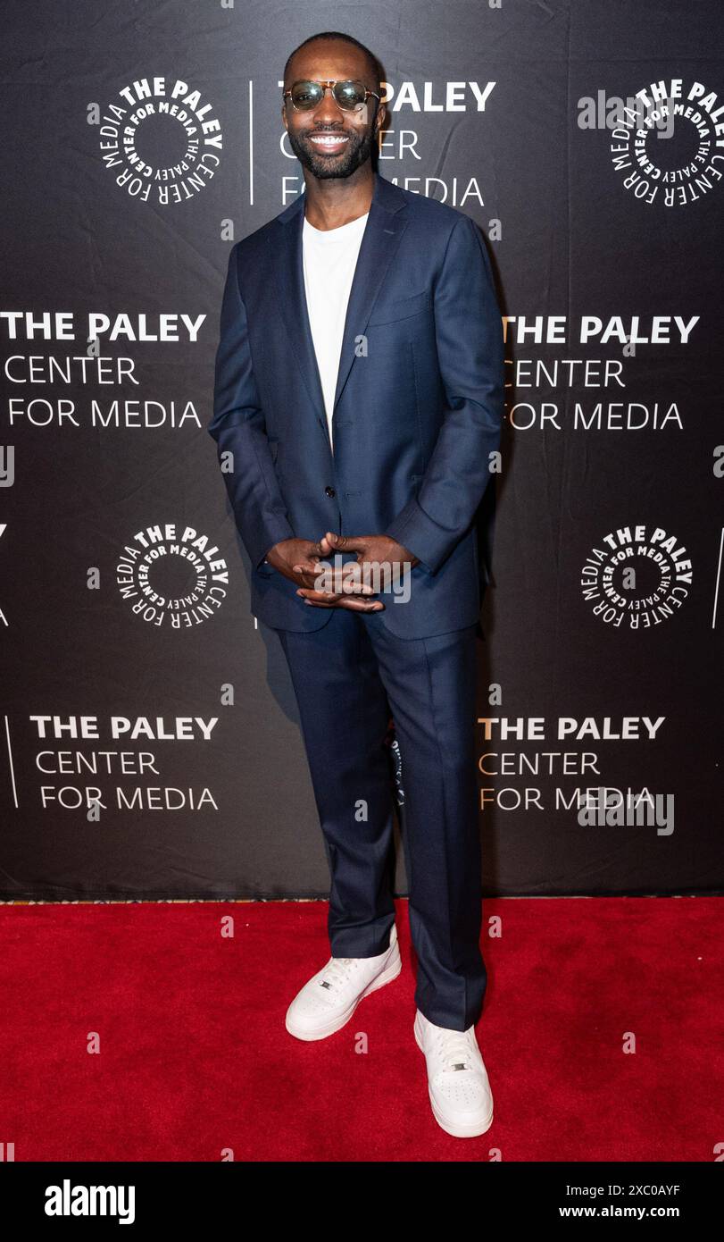 New York, United States. 13th June, 2024. Jamie Hector attends Paley ...
