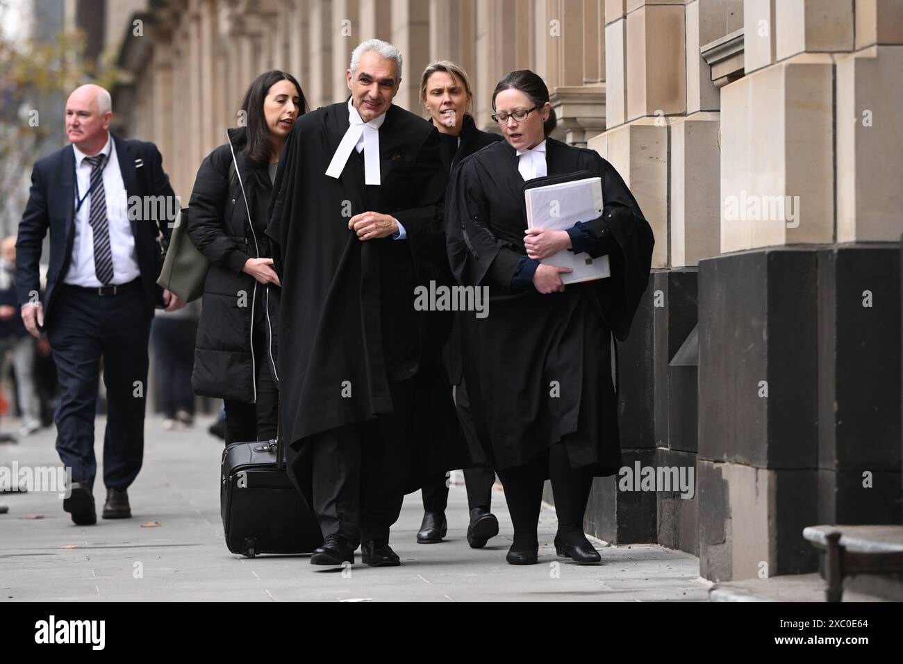 Melbourne, Australia. 14th June, 2024. Crown prosecutor Daniel Porceddu ...