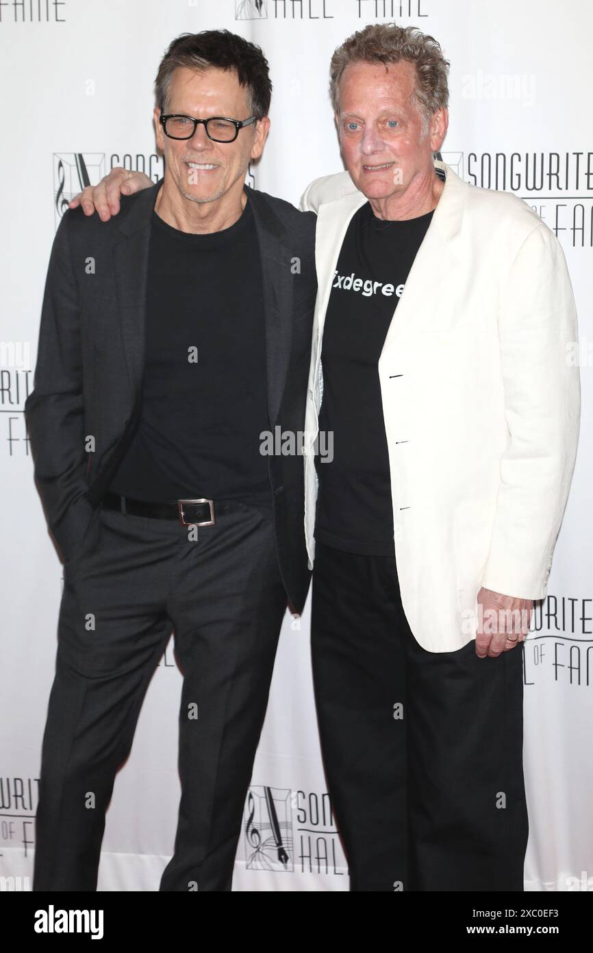 New York, New York, USA. 13th June 2024. Kevin Bacon and Michael Bacon attend the Songwriters ...