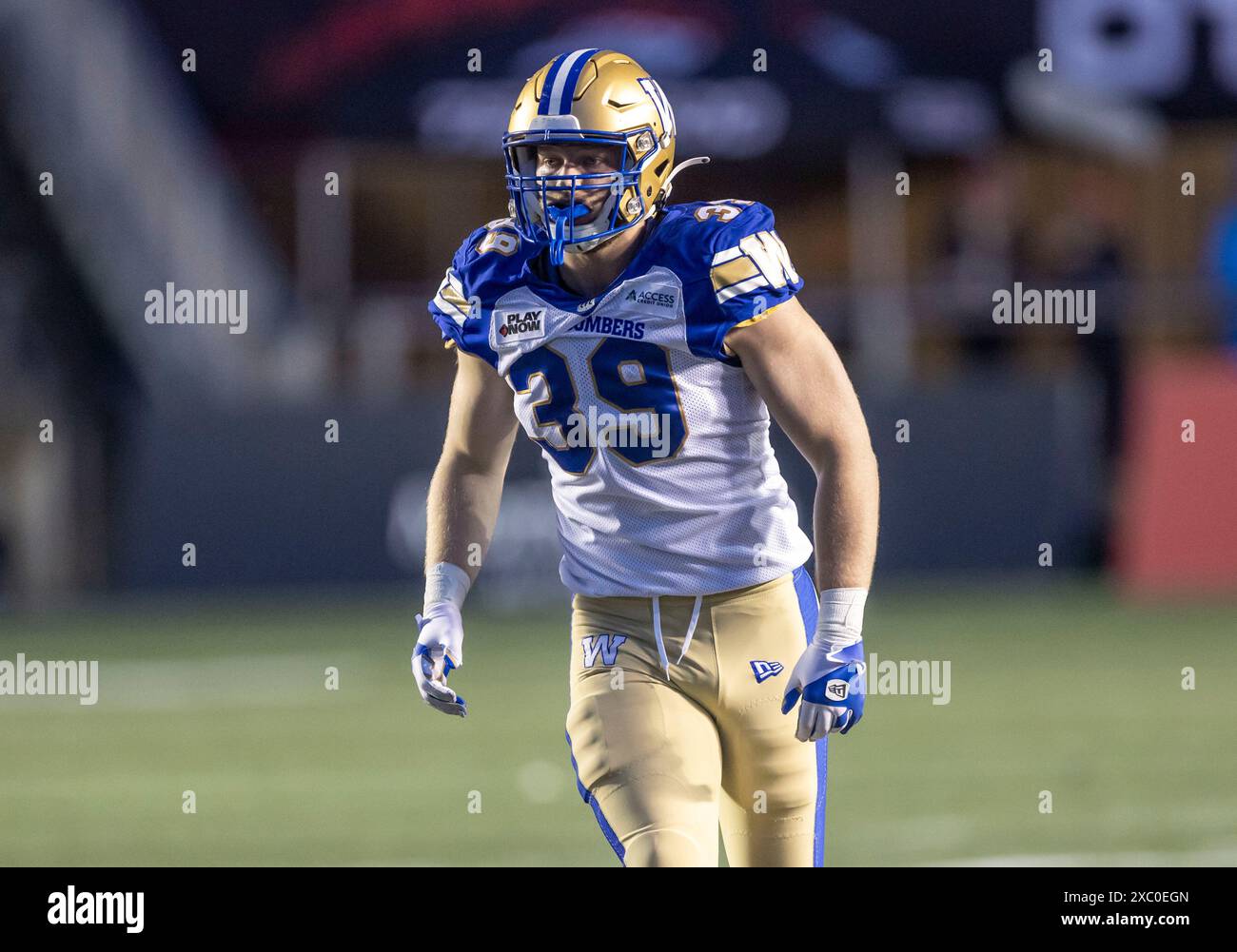 Ottawa, Canada. 13 Jun 2024. 39. Regular season Canadian League Football (CFL) between the ...