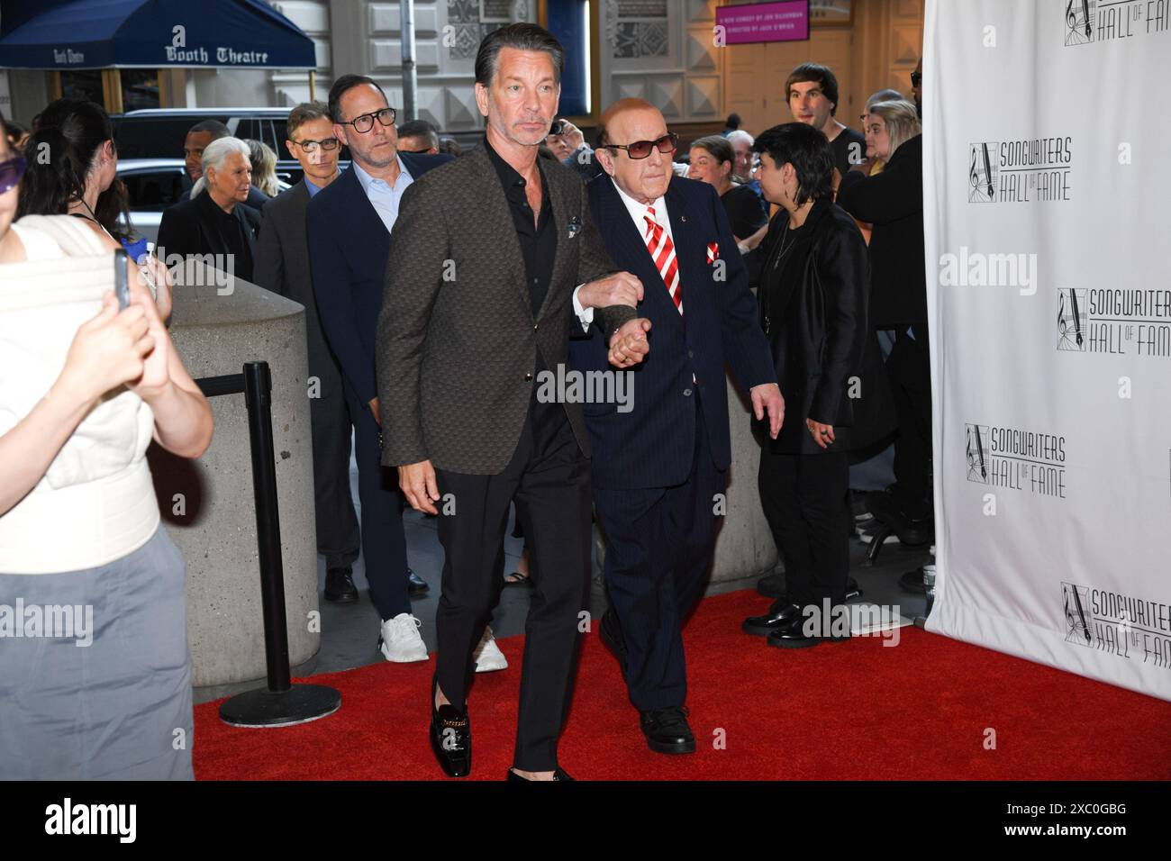 New York, USA. 13th June, 2024. Clive Davis attending 2024 Songwriters ...