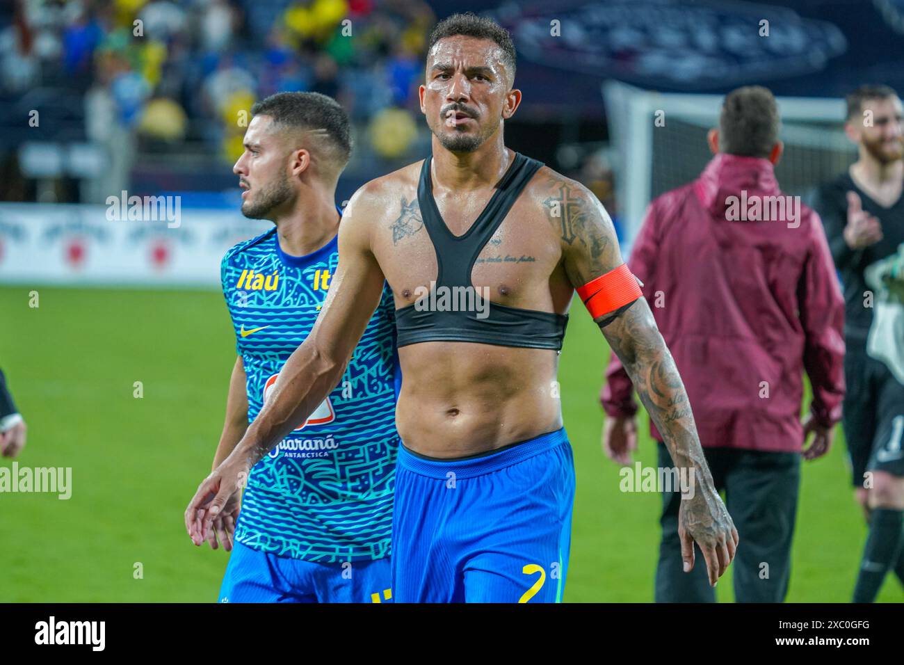 Orlando, Florida, June 12, 2024, Brazil defender Danilo #2 at Camping ...
