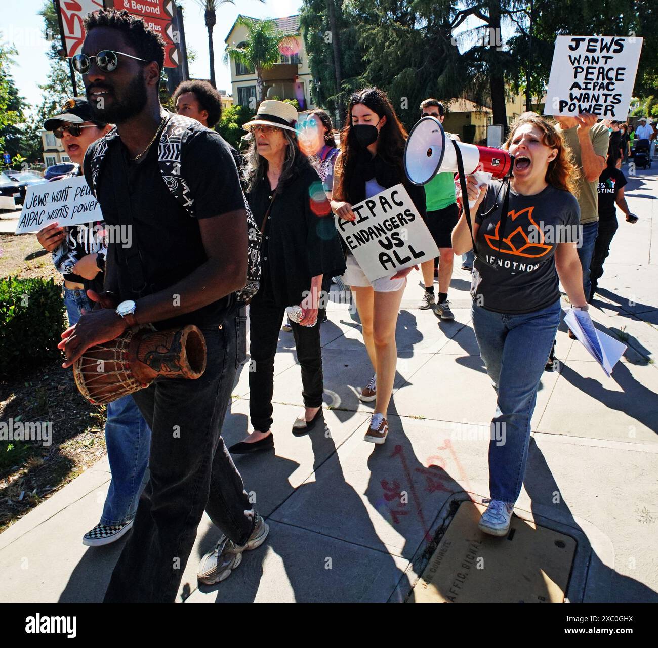 June 13th 2024, Burbank, CA. American Jews and allies will gather and ...