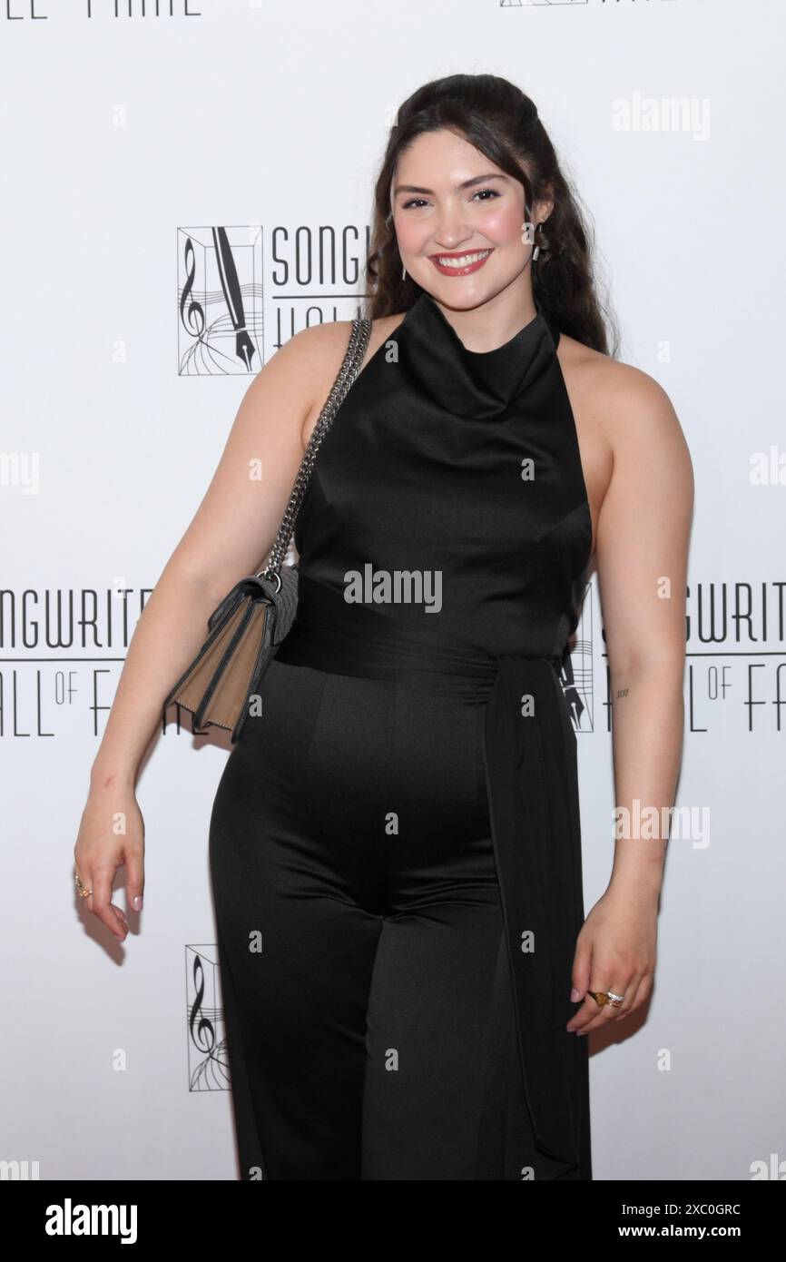 New York, USA. 13th June, 2024. Maria Bilbao attending 2024 Songwriters ...