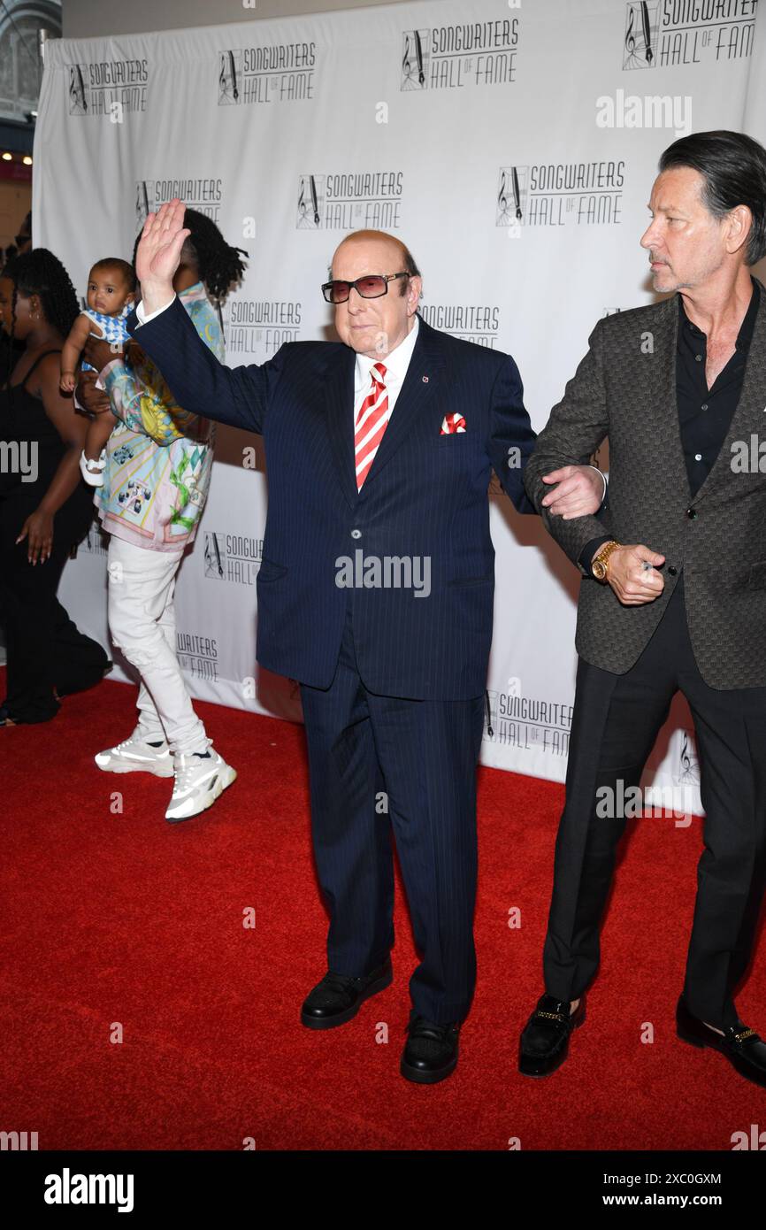 New York, USA. 13th June, 2024. Clive Davis attending 2024 Songwriters ...