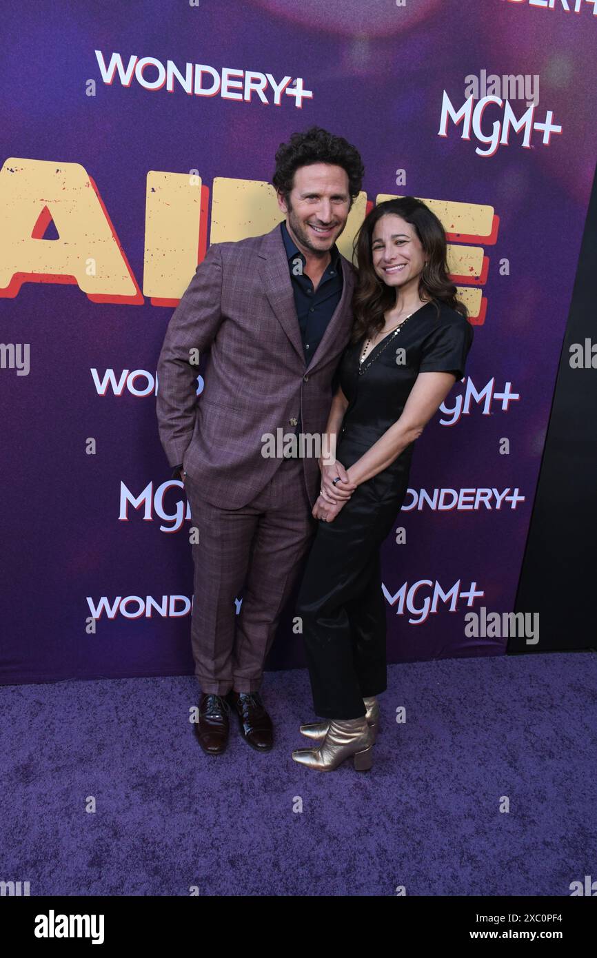 Los Angeles, California, USA 13th June 2024 Actor Mark Feueustein and ...