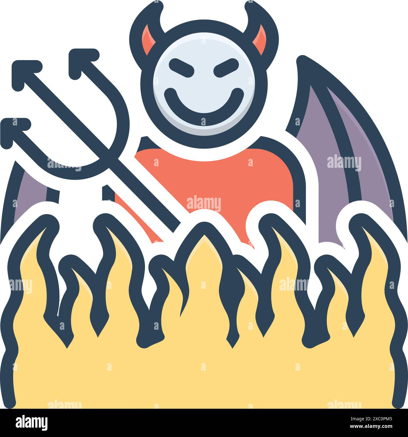 Icon for hell,inferno Stock Vector Image & Art - Alamy