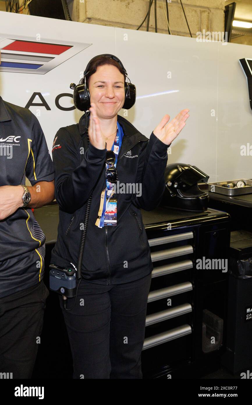 WONTROP Klauser Laura, Director of Cadillac Race program, portrait ...