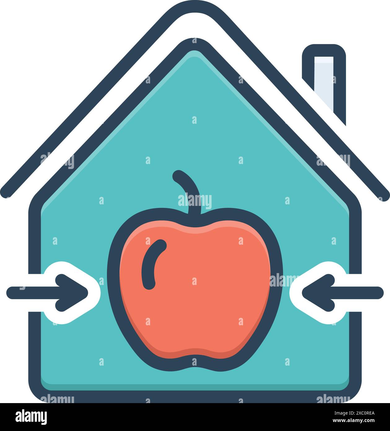 Icon for in,into Stock Vector Image & Art - Alamy