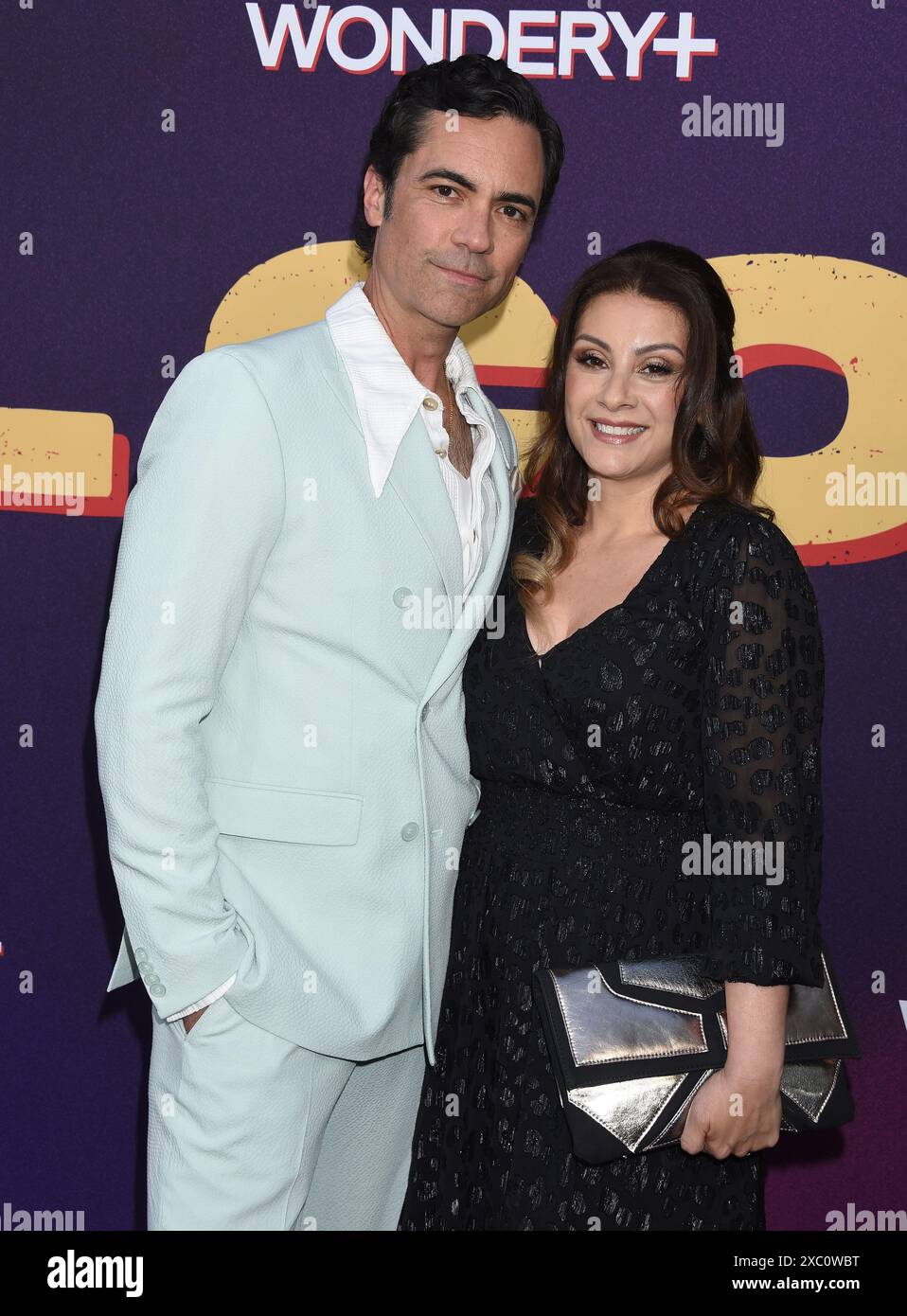 Los Angeles, USA. 13th June, 2024. Danny Pino and Lilly Pino Bernal ...