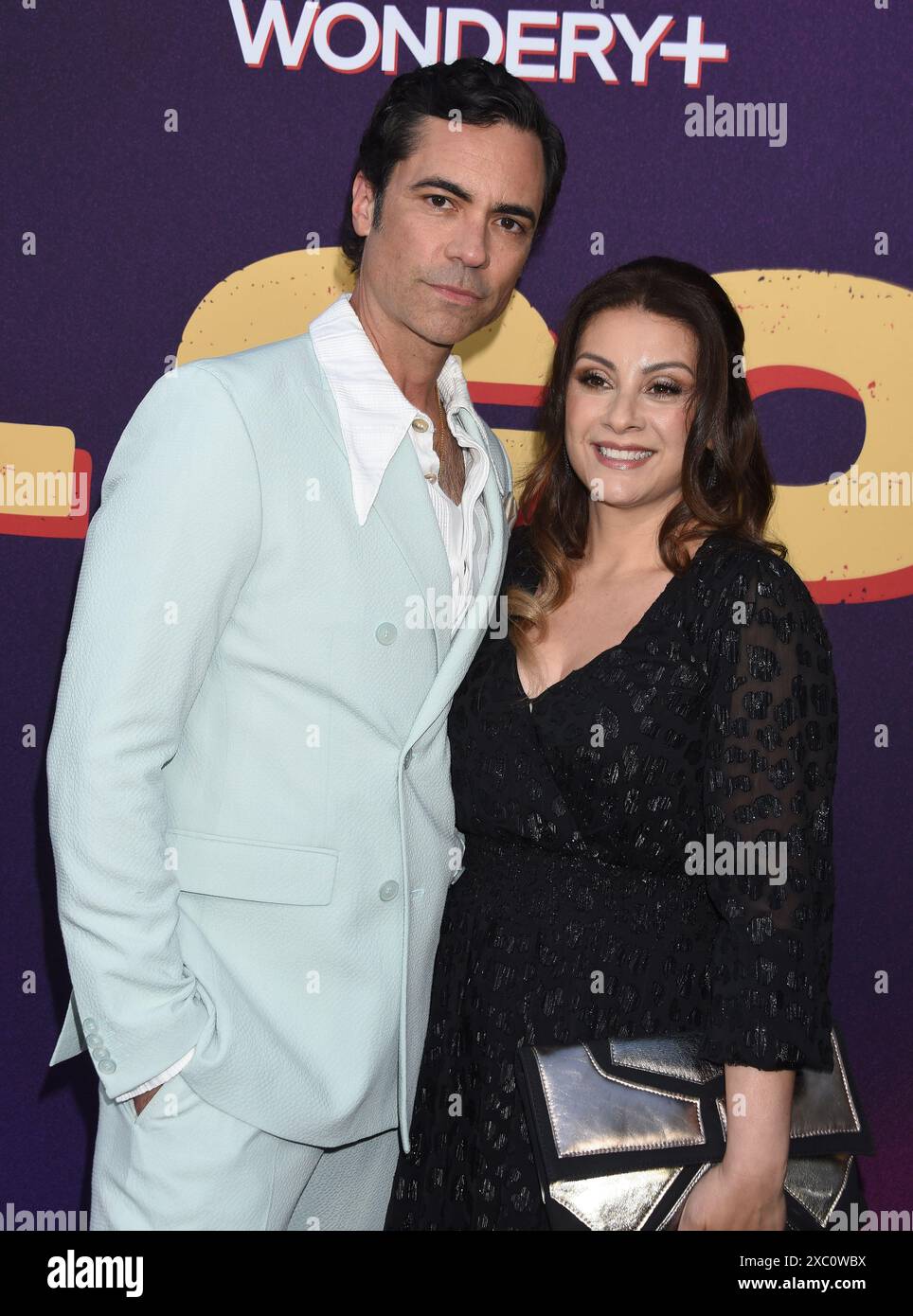 Los Angeles, USA. 13th June, 2024. Danny Pino and Lilly Pino Bernal ...