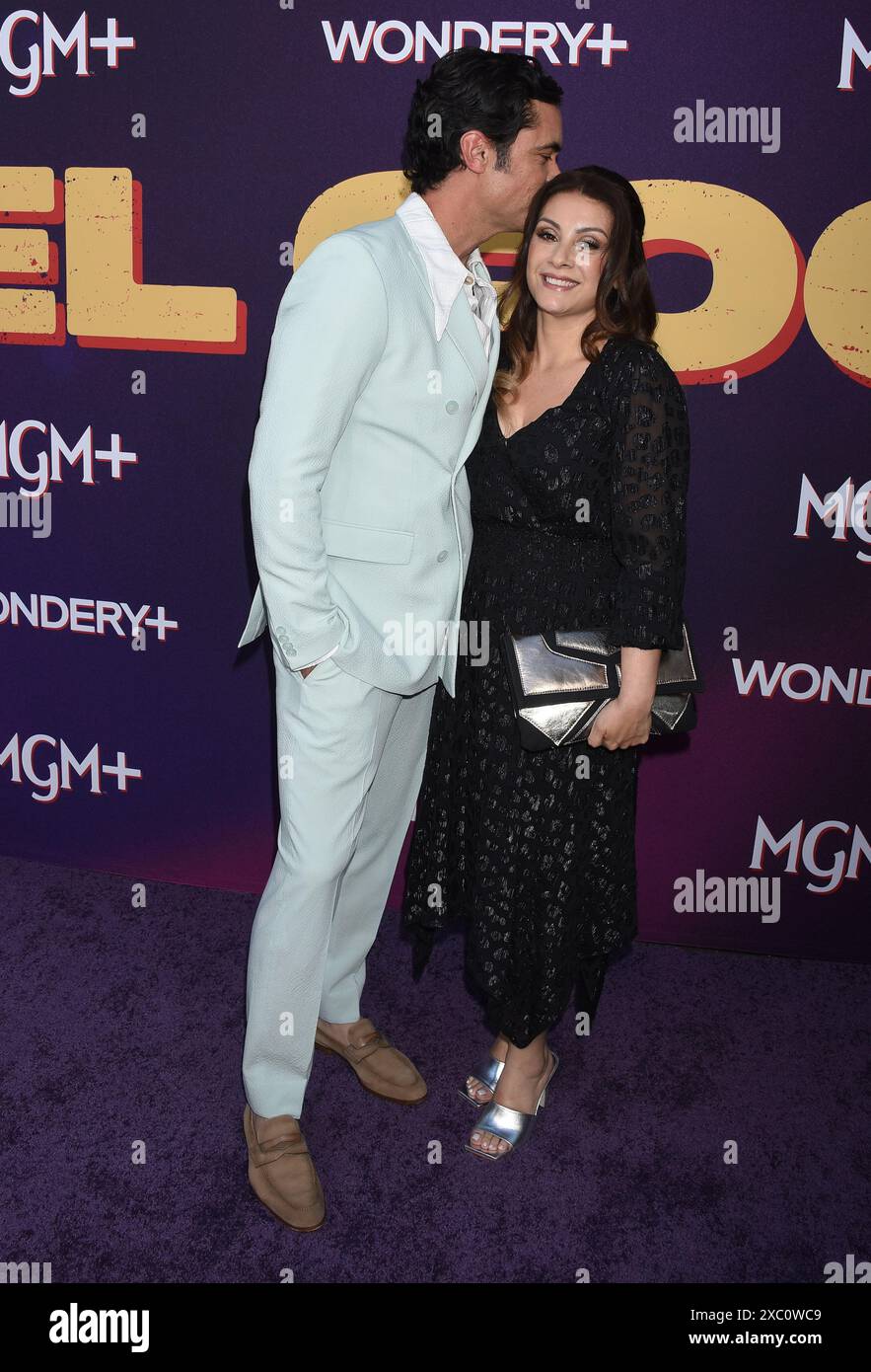 Los Angeles, USA. 13th June, 2024. Danny Pino and Lilly Pino Bernal ...