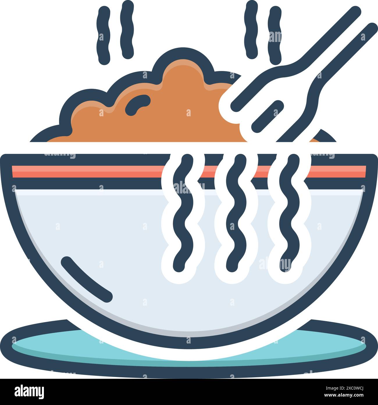 Icon for meal,hot Stock Vector Image & Art - Alamy