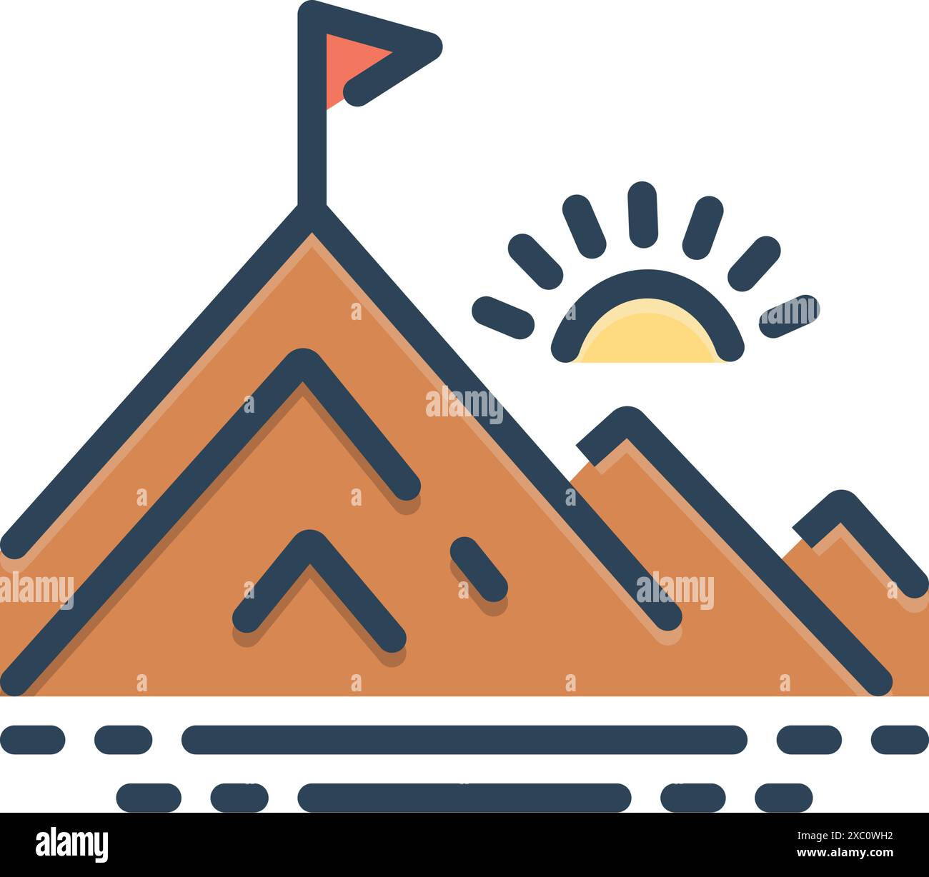 Icon for peak,pinnacle Stock Vector Image & Art - Alamy