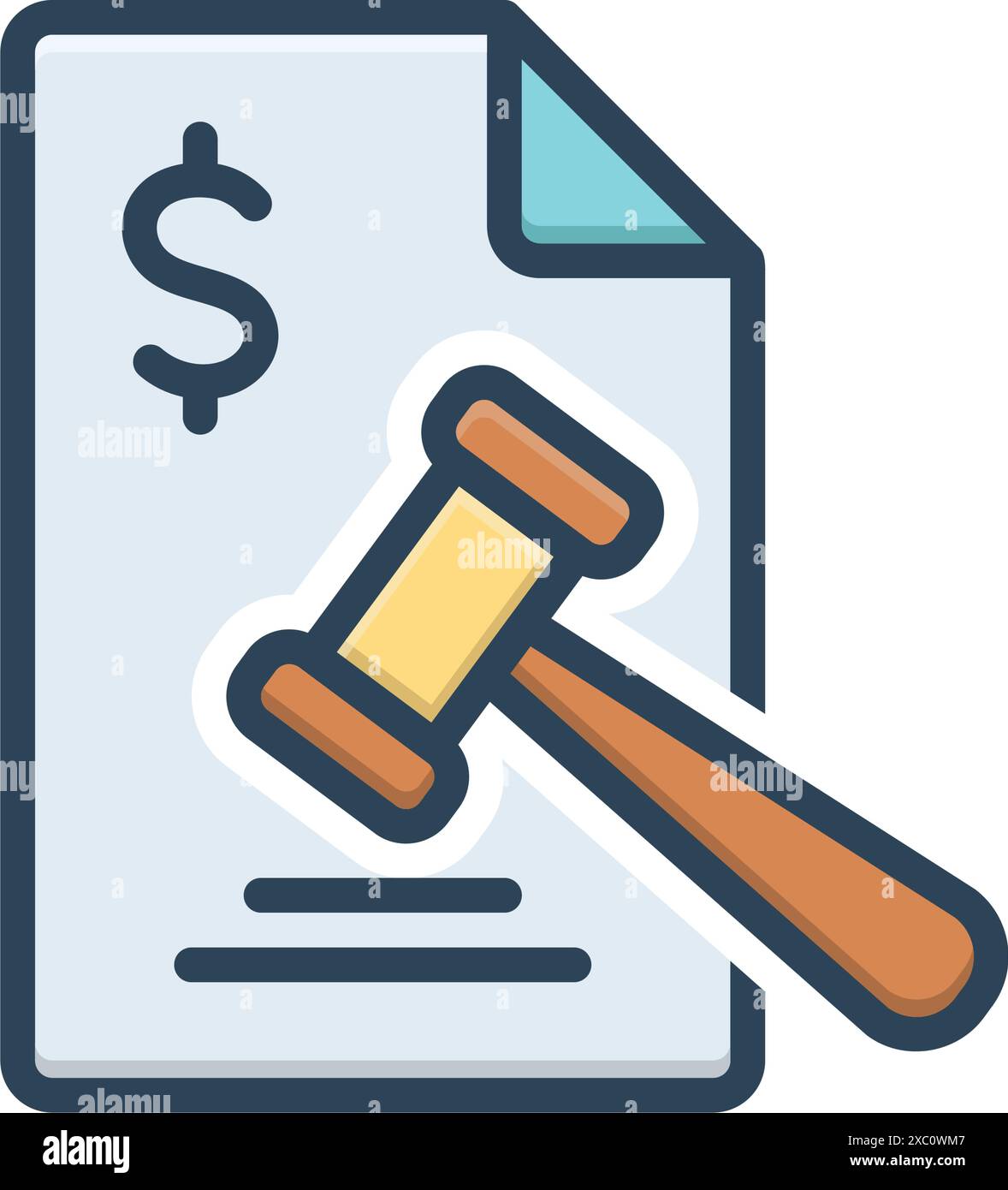 Icon for penalty,fine Stock Vector Image & Art - Alamy