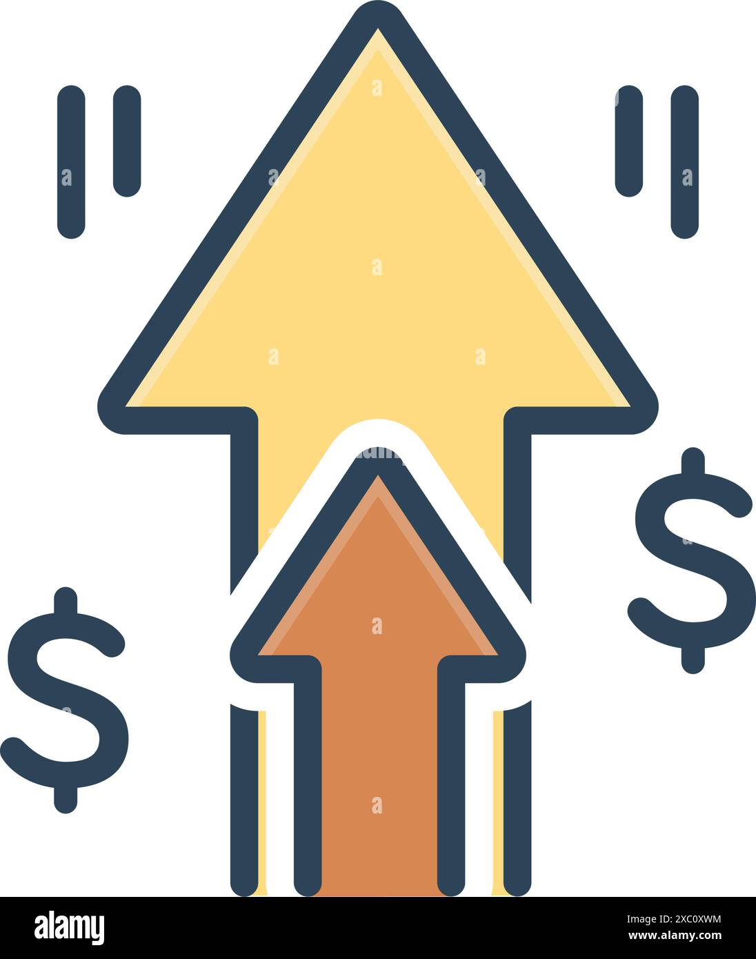 Icon for increased Stock Vector Image & Art - Alamy