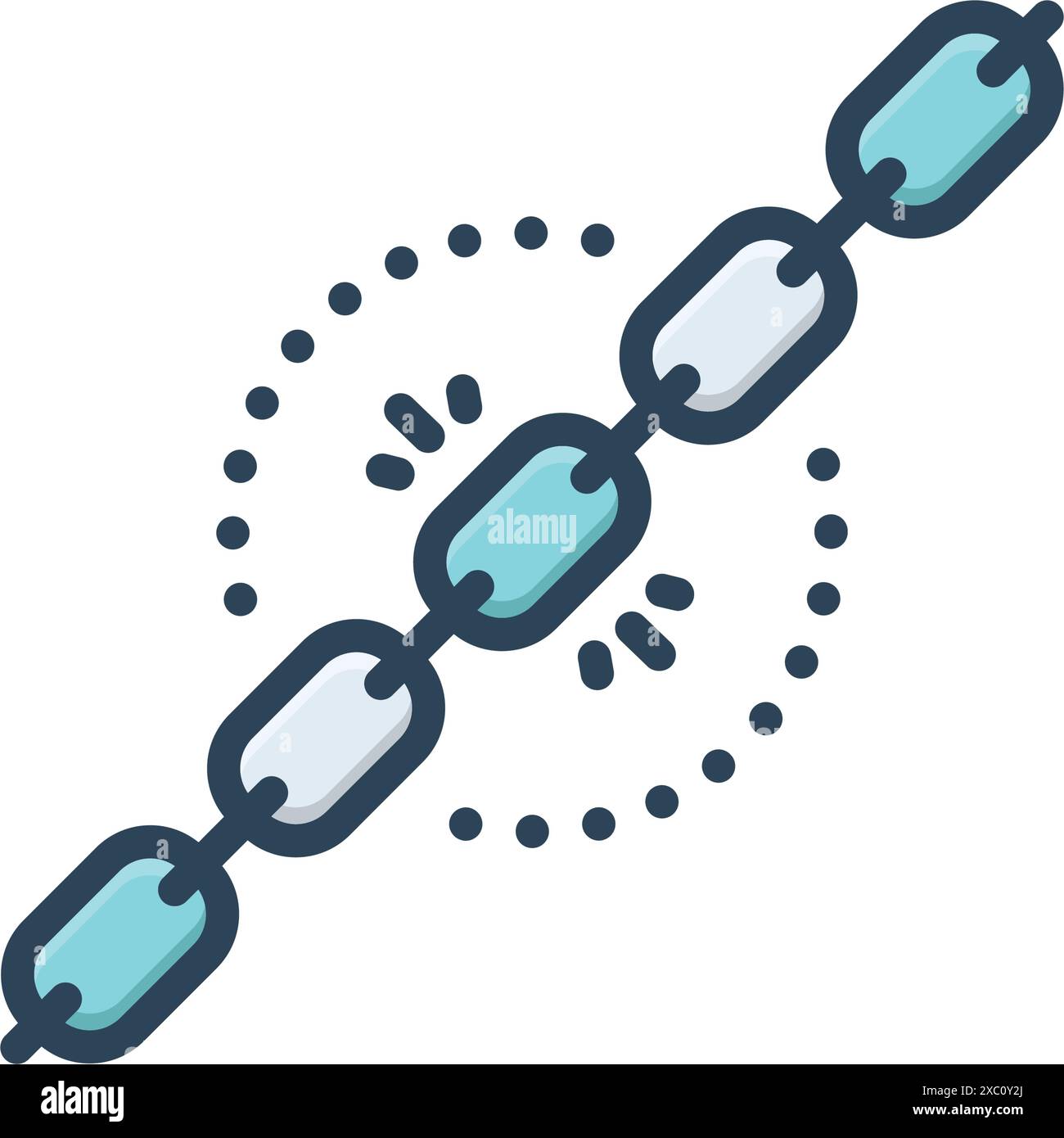 Icon for chain Stock Vector Image & Art - Alamy