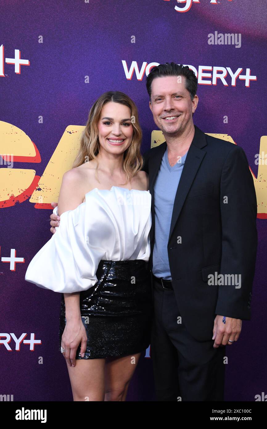 Los Angeles, California, USA 13th June 2024 Actress Laura Gordon and Nick Barkla attend Los ...