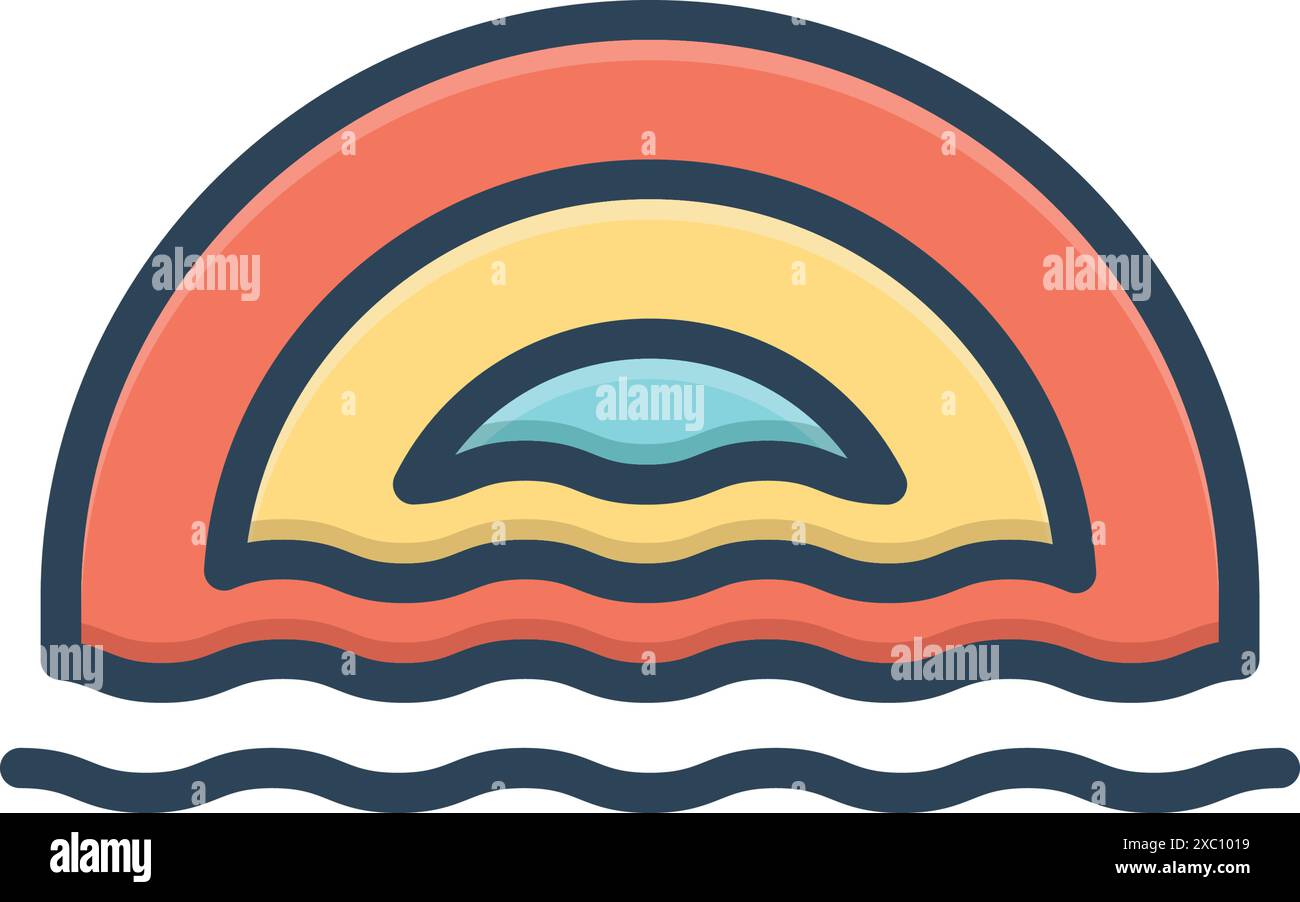 Icon for depth Stock Vector Image & Art - Alamy