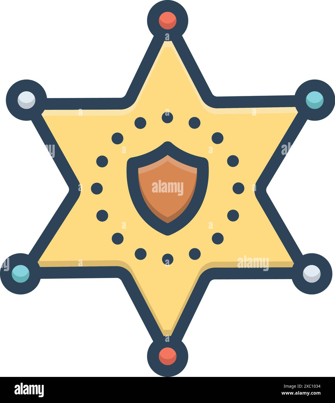 Icon for deputy,sheriff Stock Vector Image & Art - Alamy