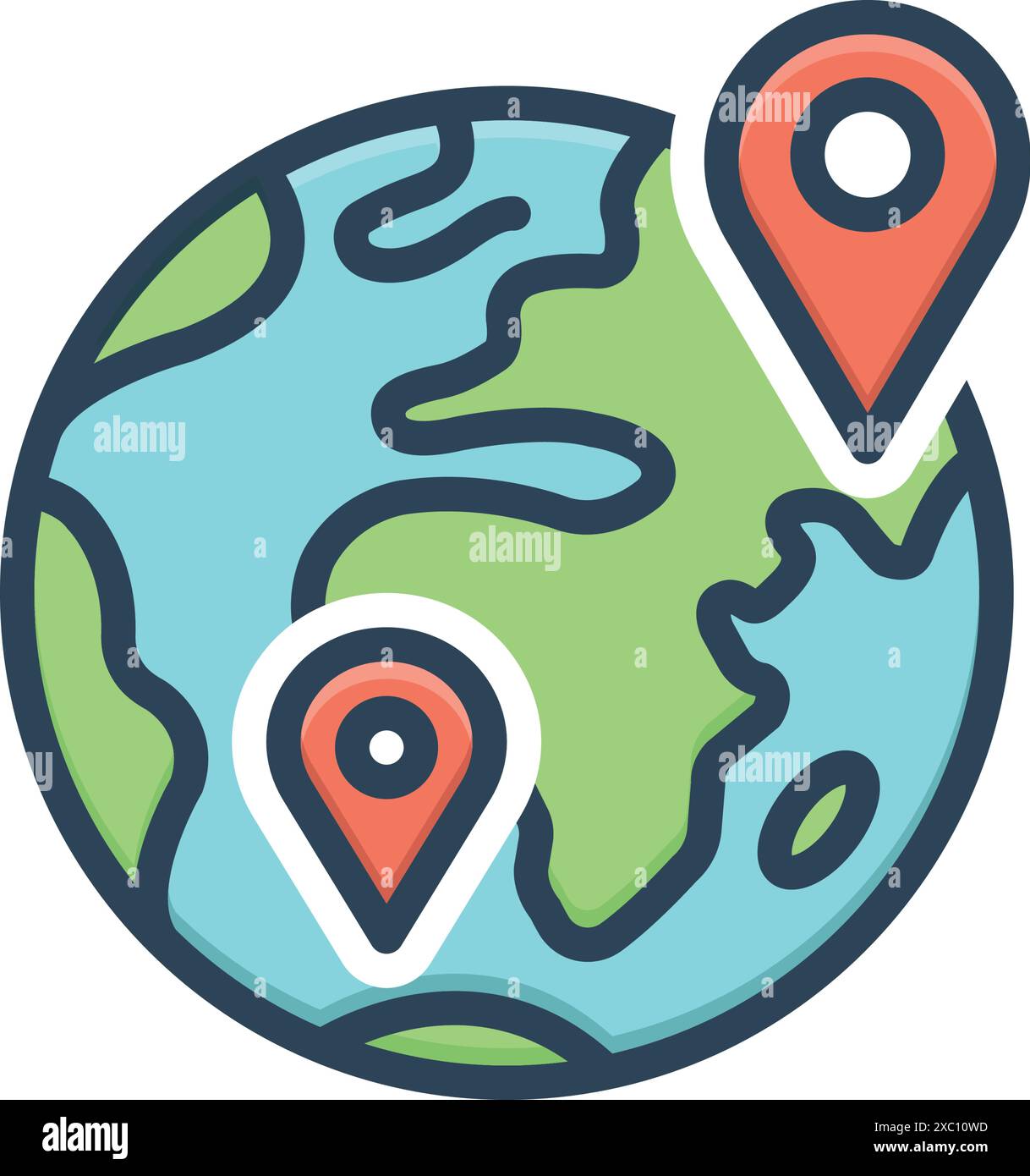 Icon for regional,territorial Stock Vector Image & Art - Alamy