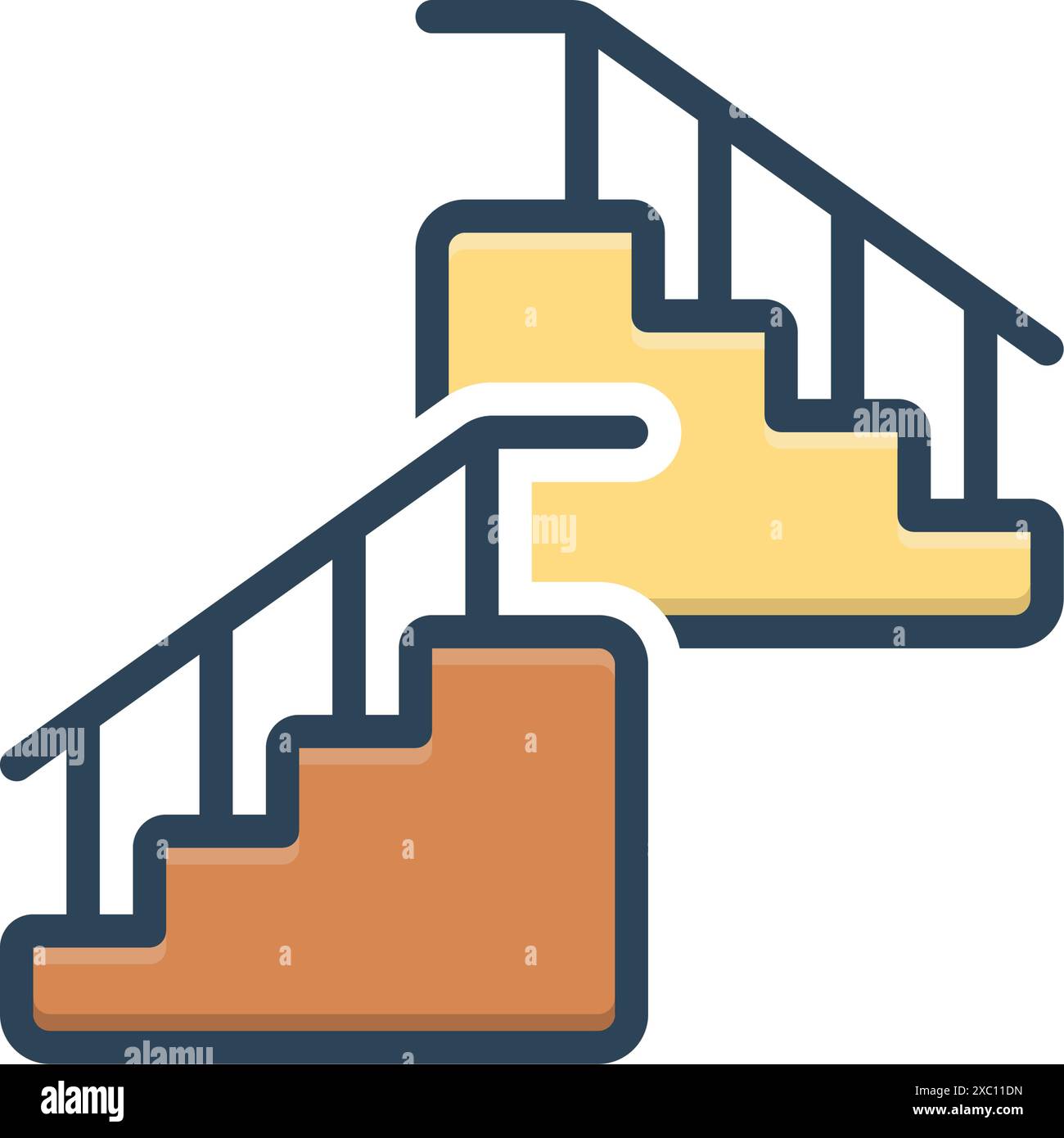 Stairs into nowhere Stock Vector Images - Alamy