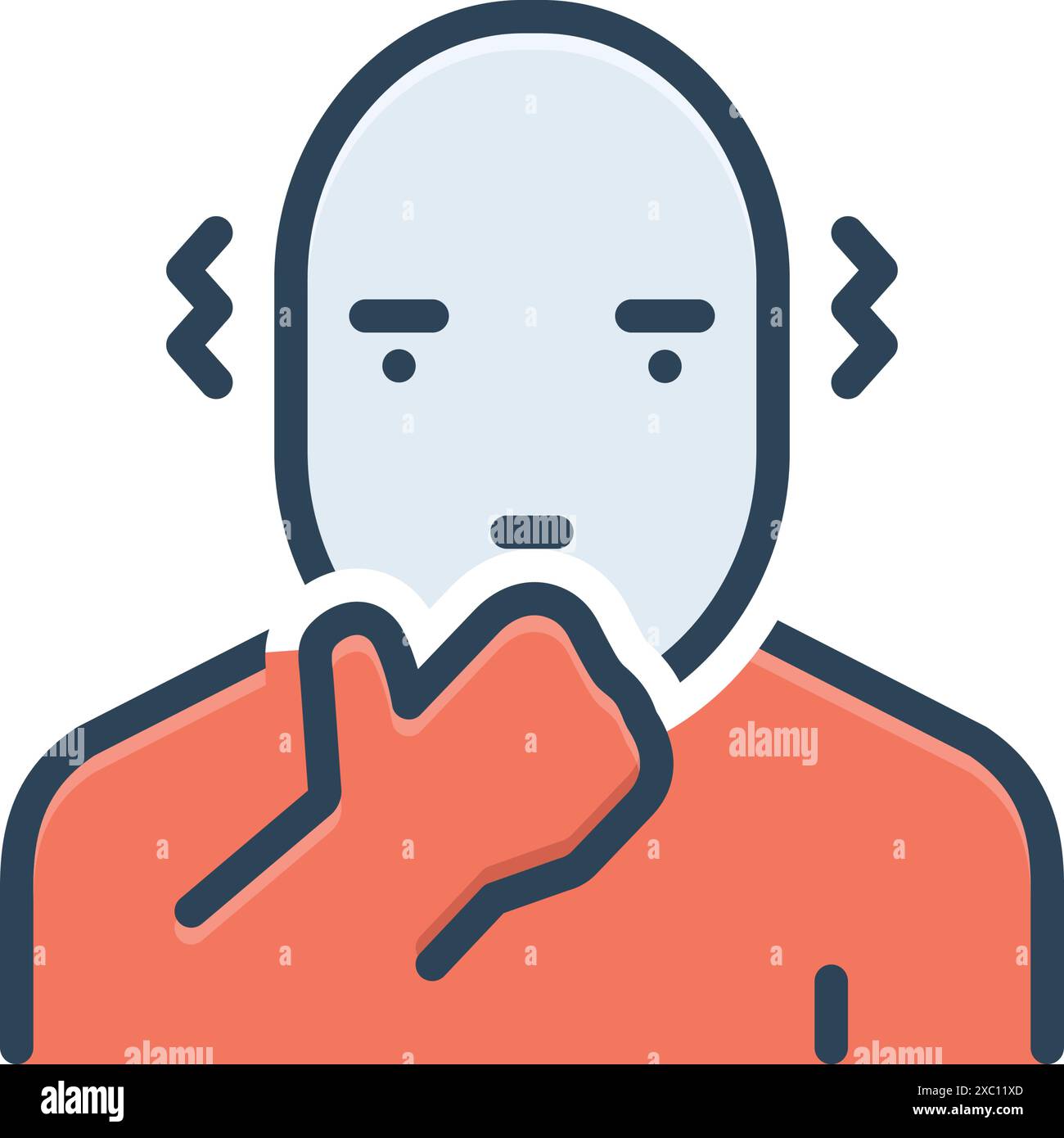 Icon for afraid,frightened Stock Vector Image & Art - Alamy