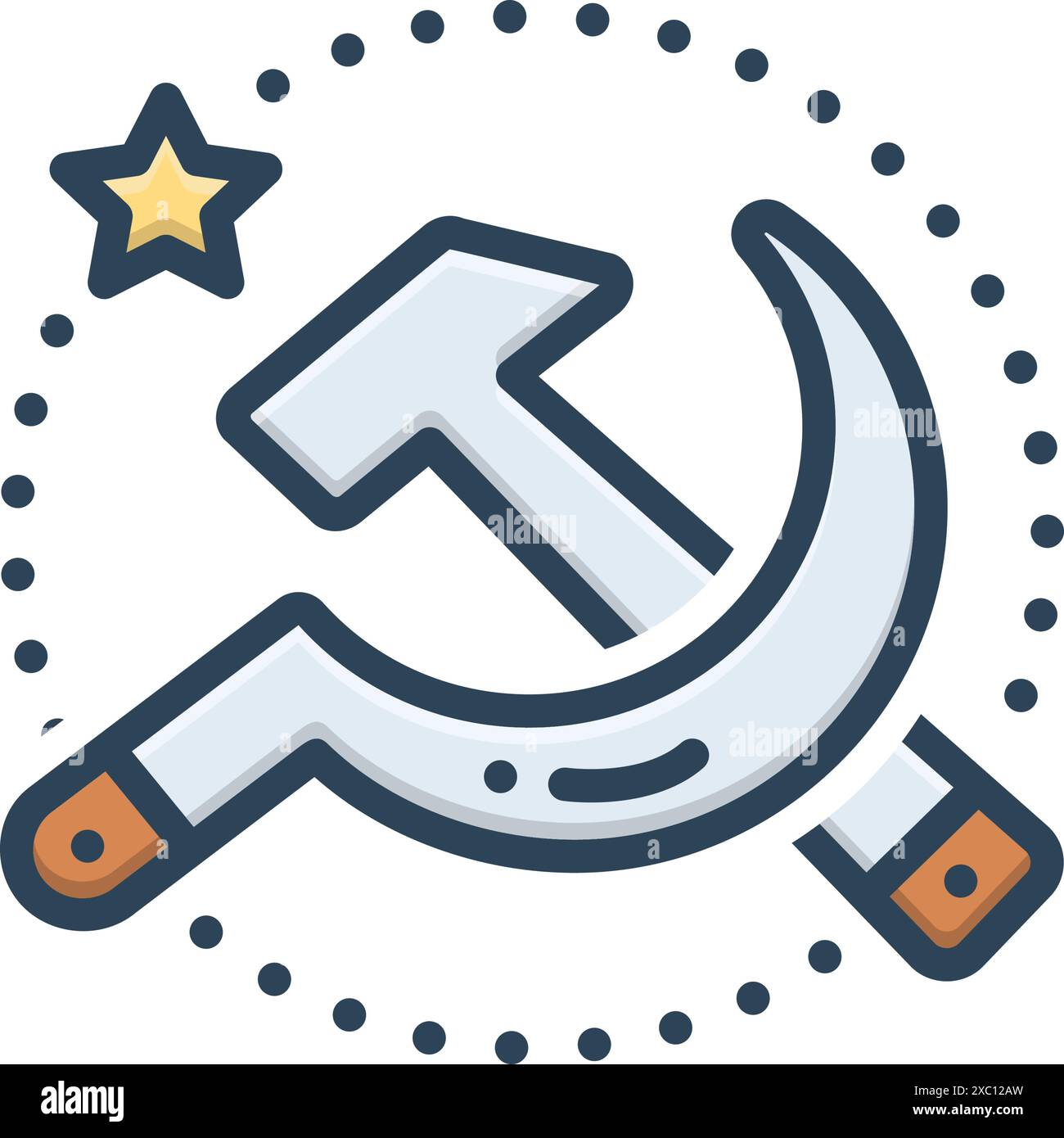 Icon for soviet,communist Stock Vector Image & Art - Alamy